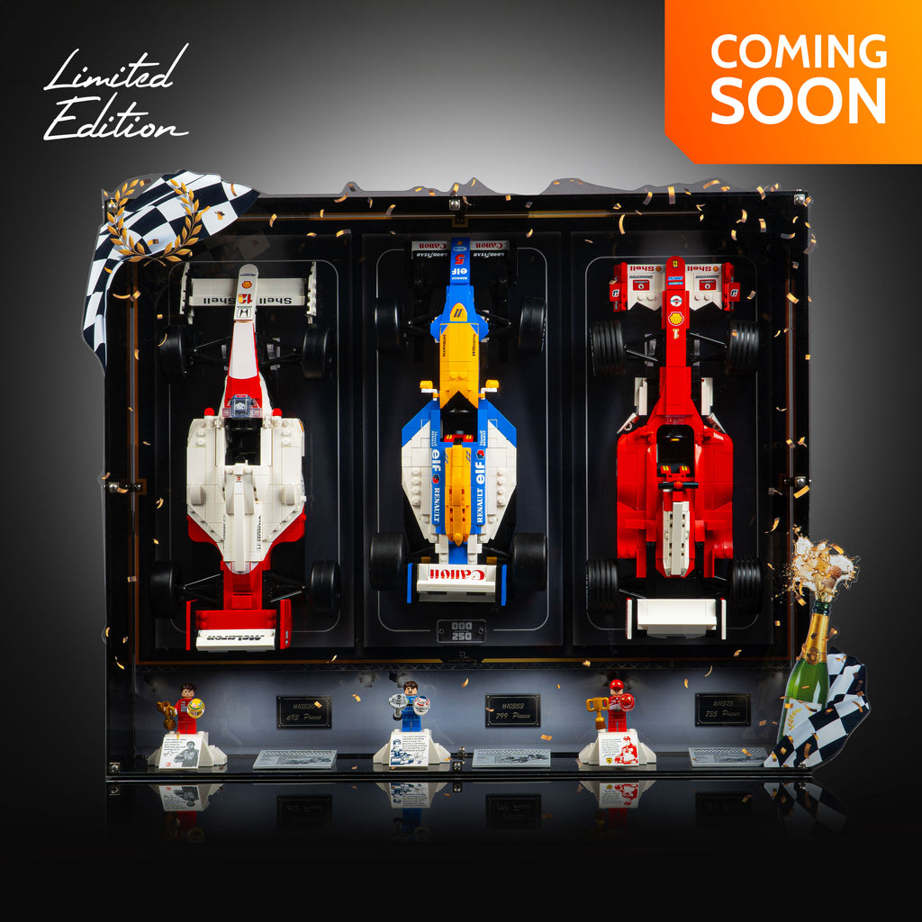 Display Cases for LEGO® F1® — Wicked Brick