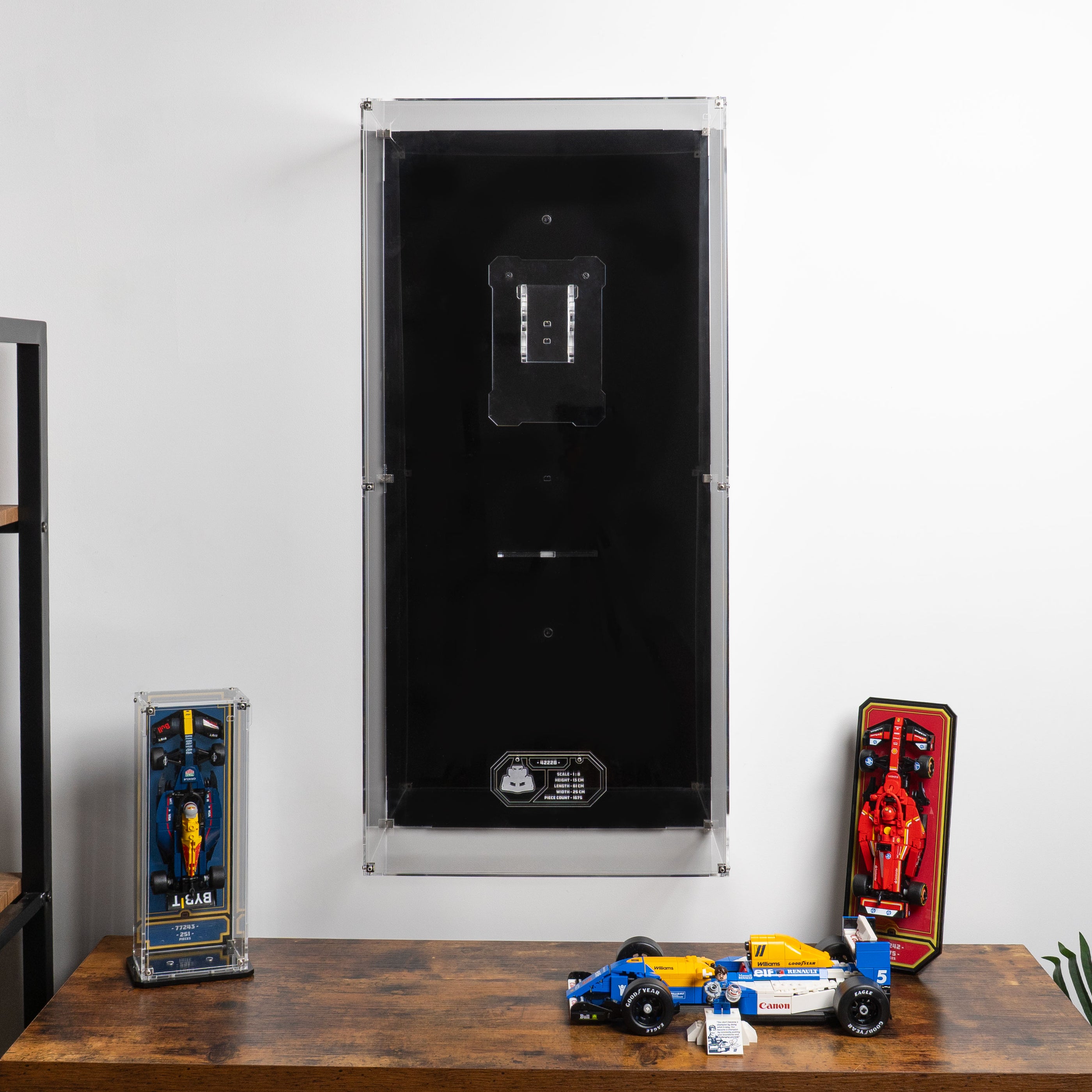Wall Mounted Display Case for LEGO Technic McLaren MCL39 F1 Car 42228 ...
