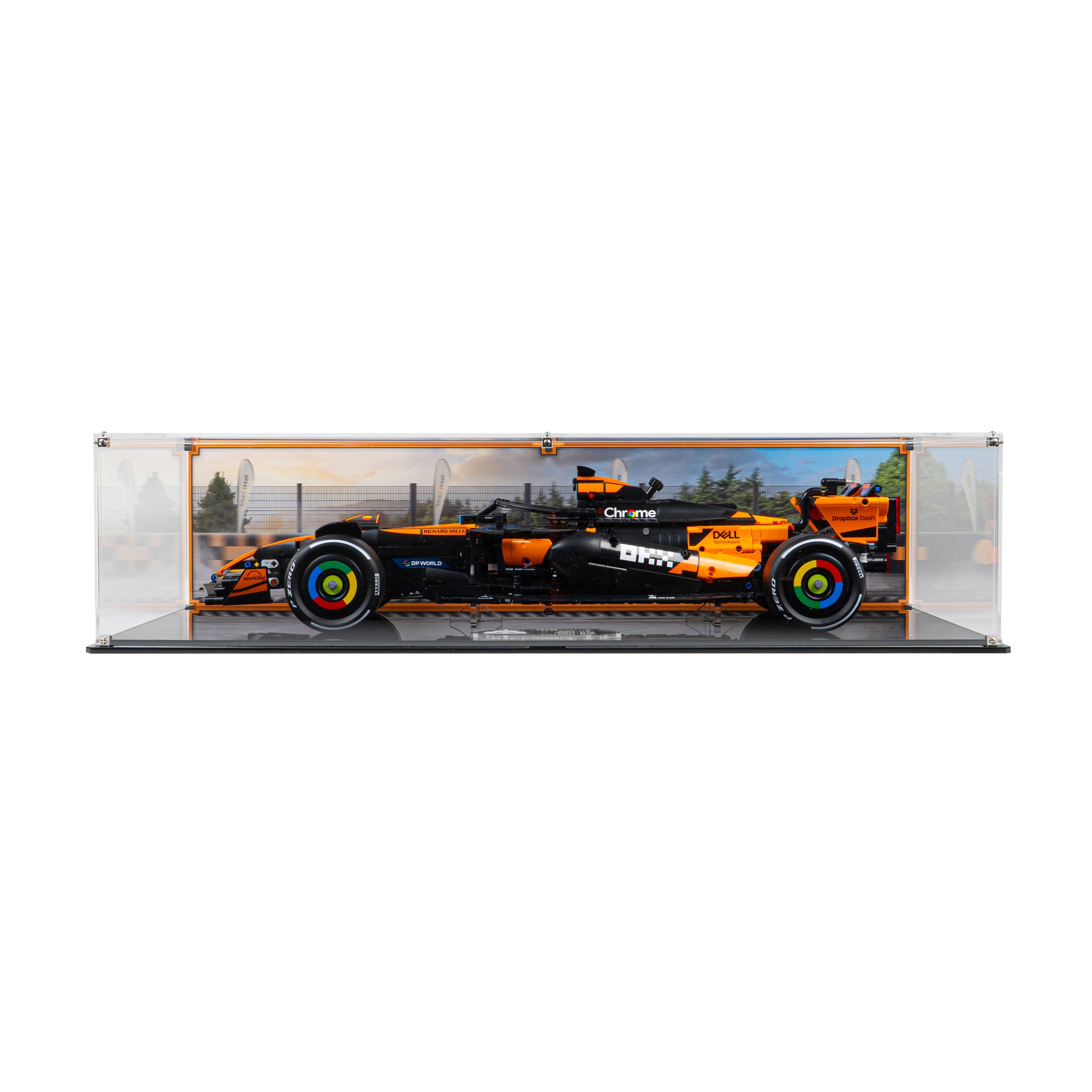 Wall Mounted Display Case for LEGO Technic McLaren MCL39 F1 Car 42228 ...