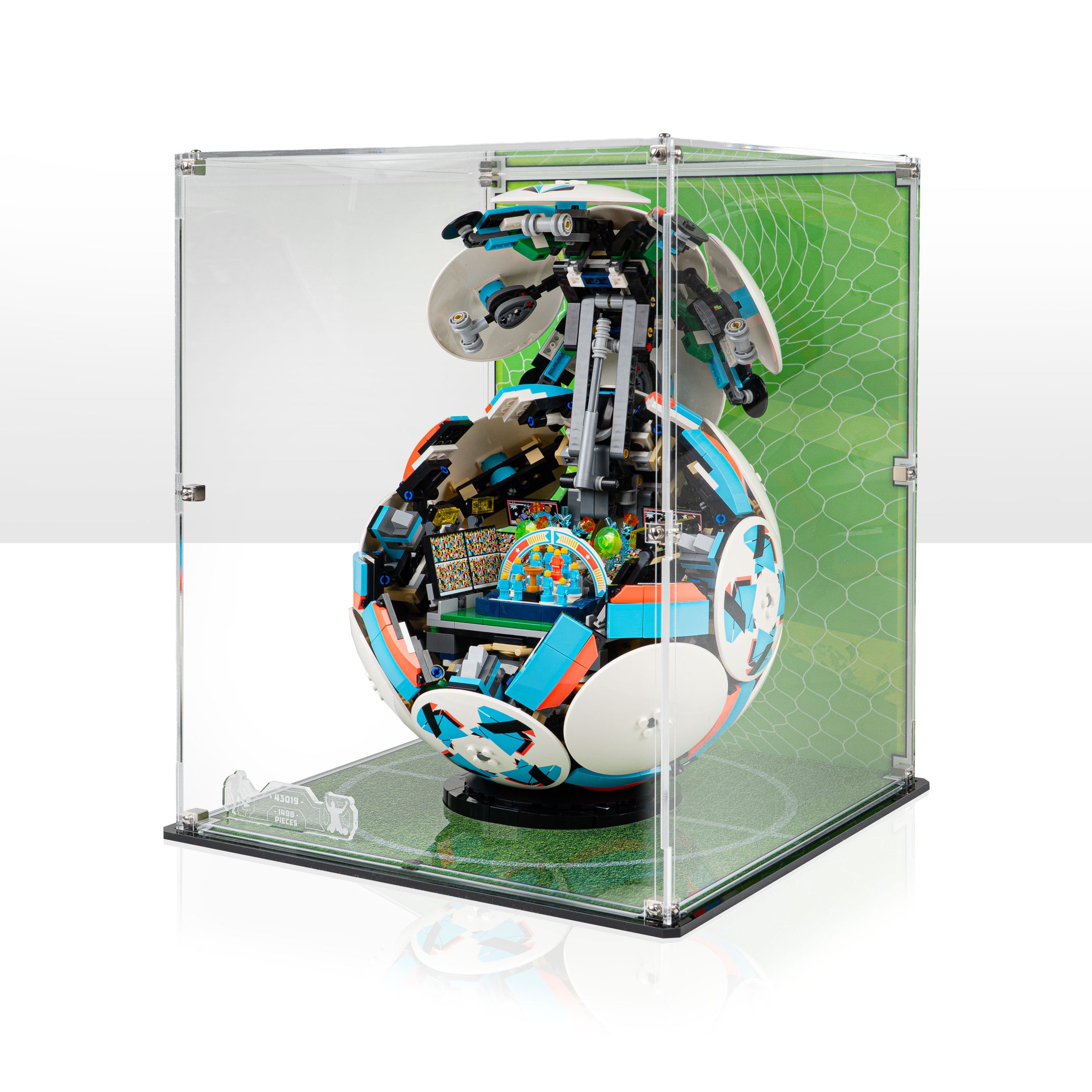 Display Case for LEGO Editions Sets Soccer Ball 43019 — Wicked Brick