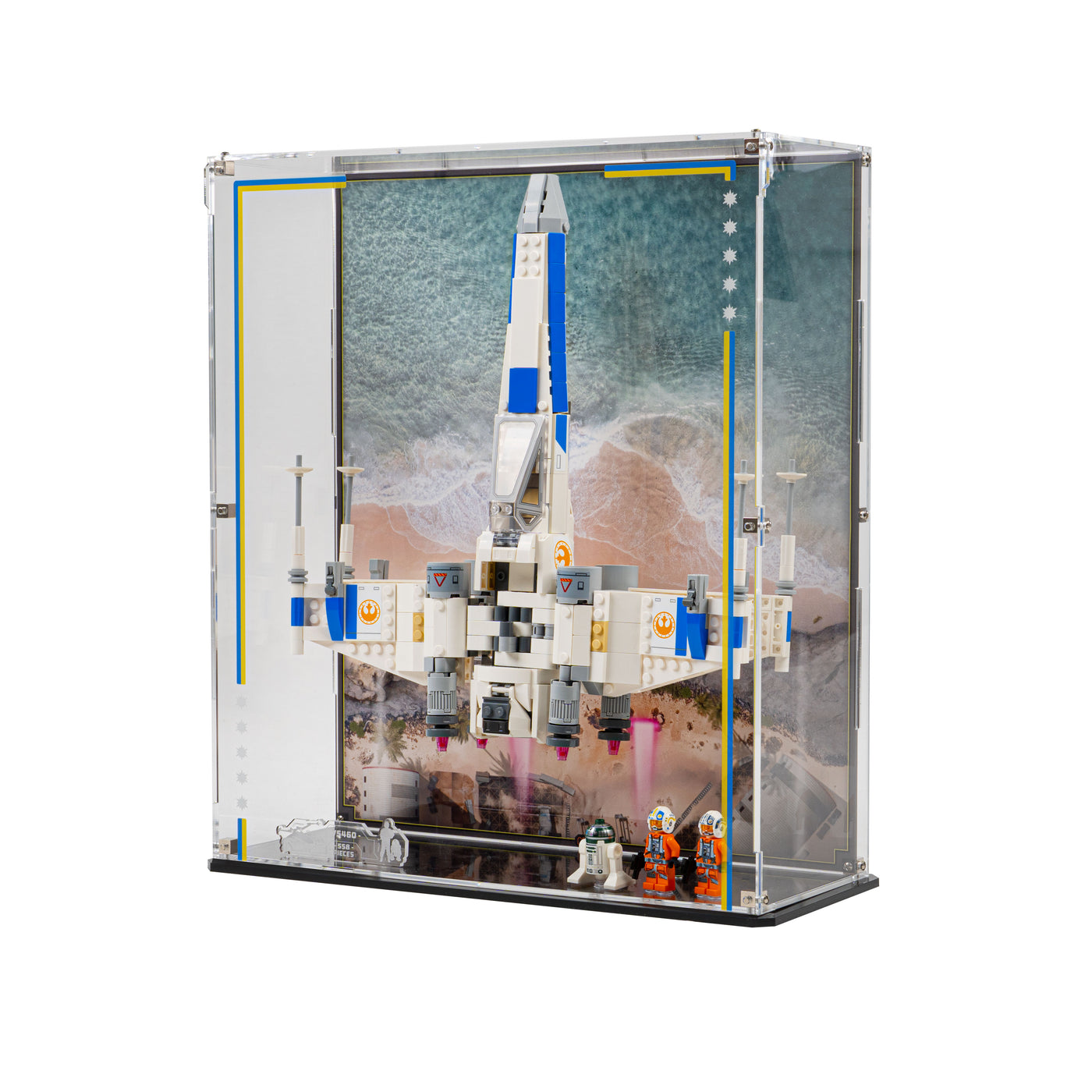 Display Case for LEGO Star Wars New Republic X-Wing Starfighter 75460 ...