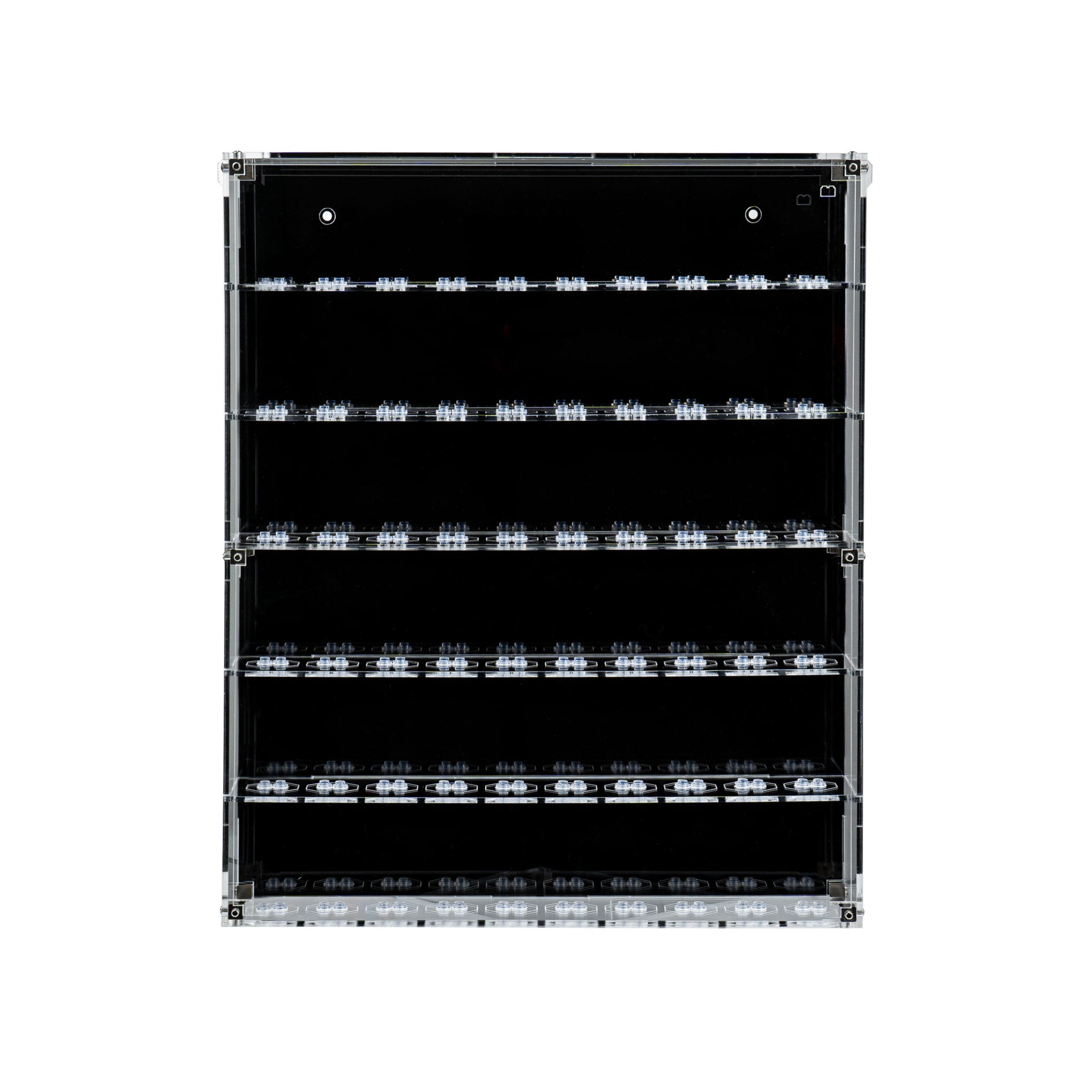 Wall Mounted Tiered Display Cases for LEGO Minifigures — Wicked Brick
