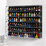 Wall Mounted Tiered Display Cases for LEGO® Minifigures — Wicked Brick