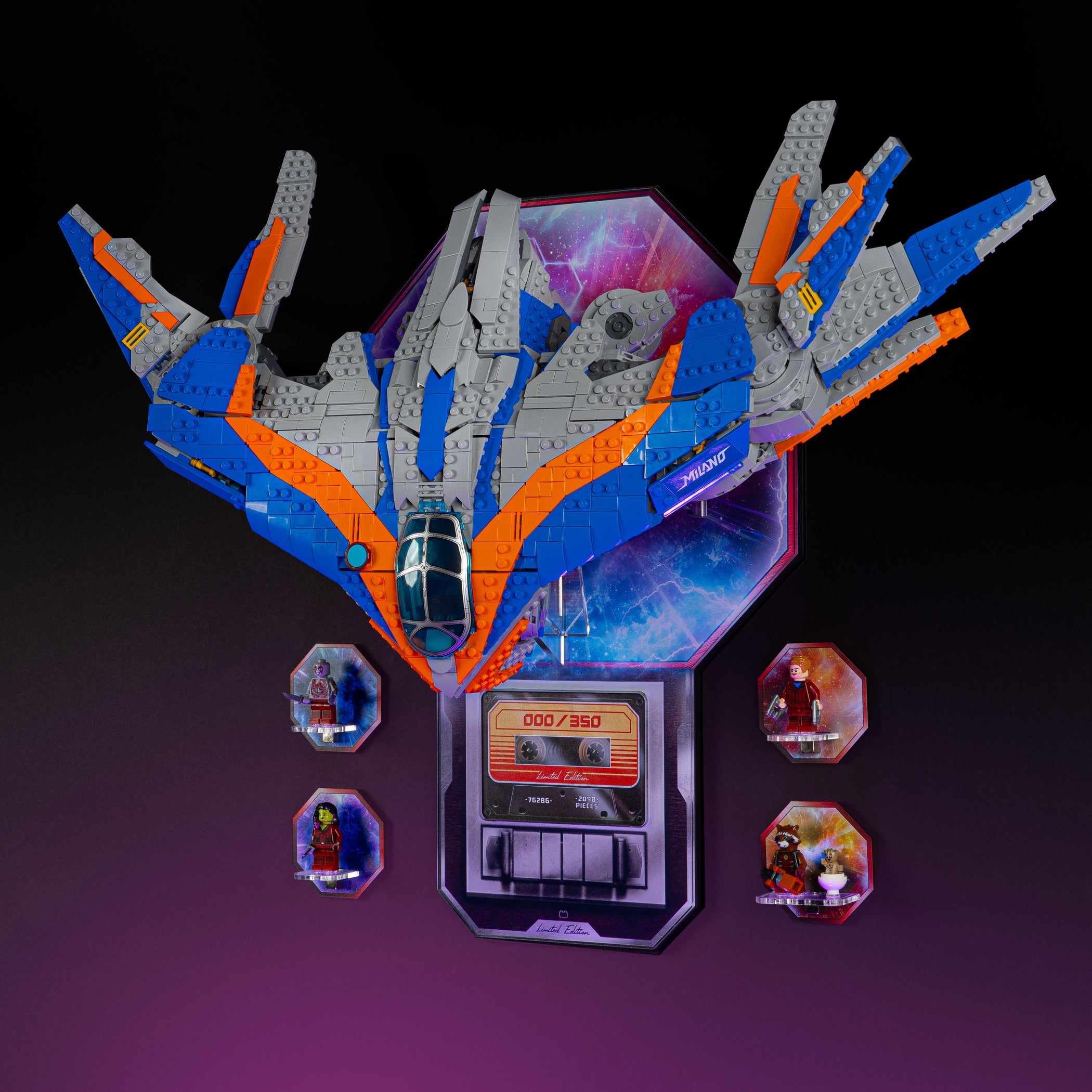 Display Stand for LEGO Guardians of the Galaxy The Milano 76286 ...