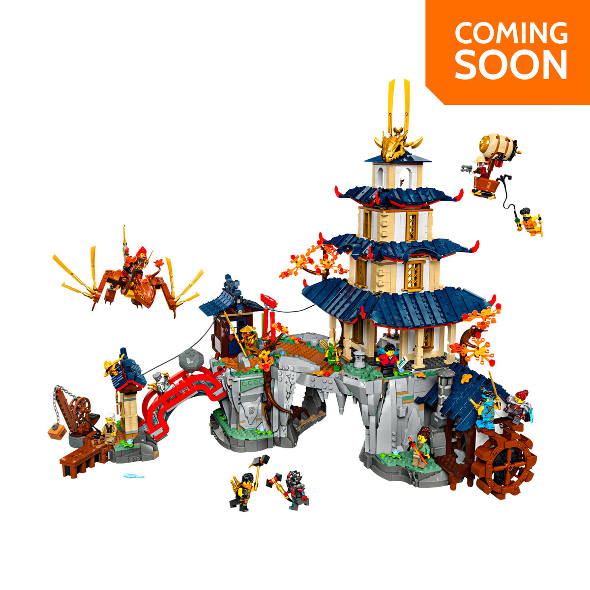 Display Case For LEGO® NINJAGO® Tournament Temple Arena (71814 ...