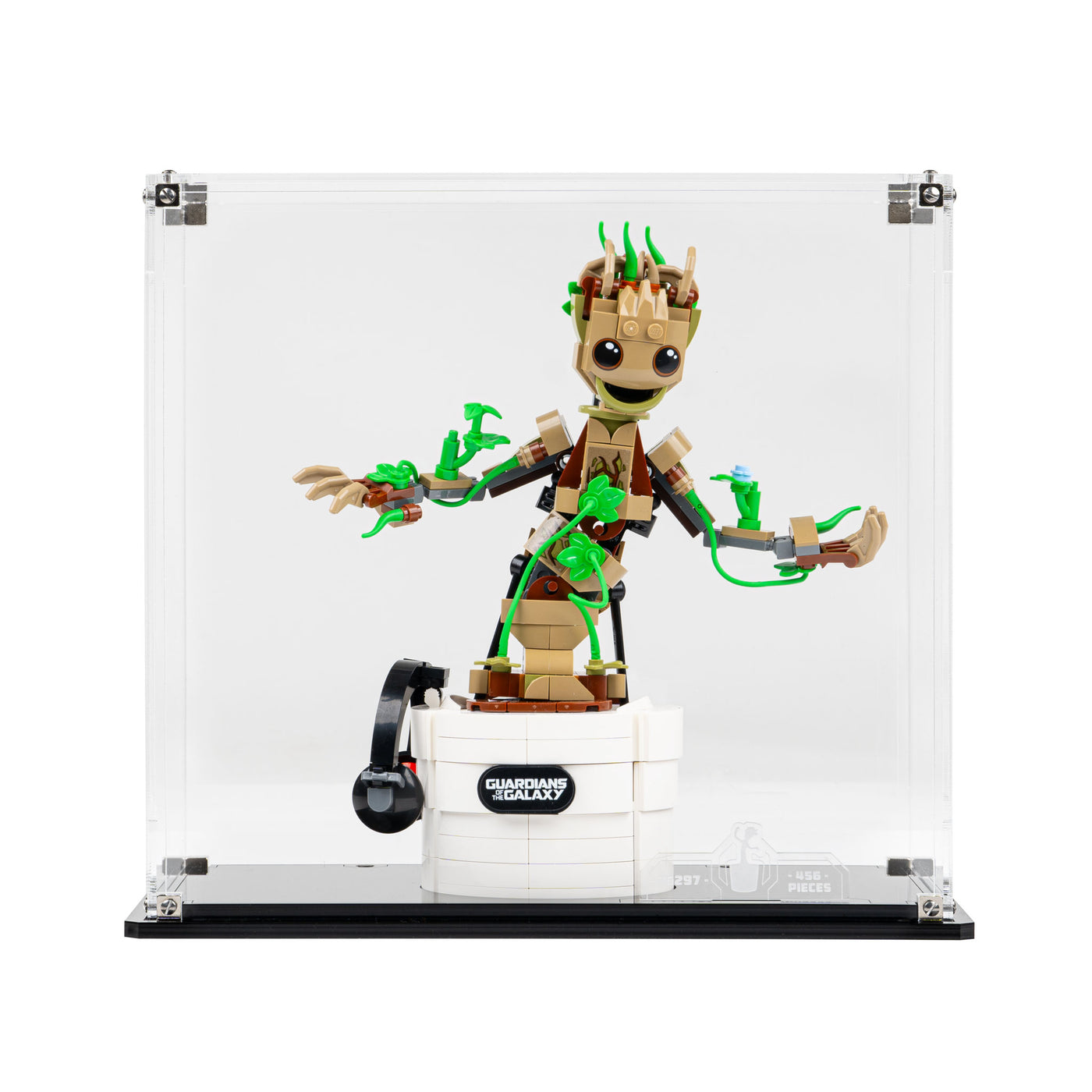 Display Case for LEGO Marvel Dancing Groot 76297 — Wicked Brick