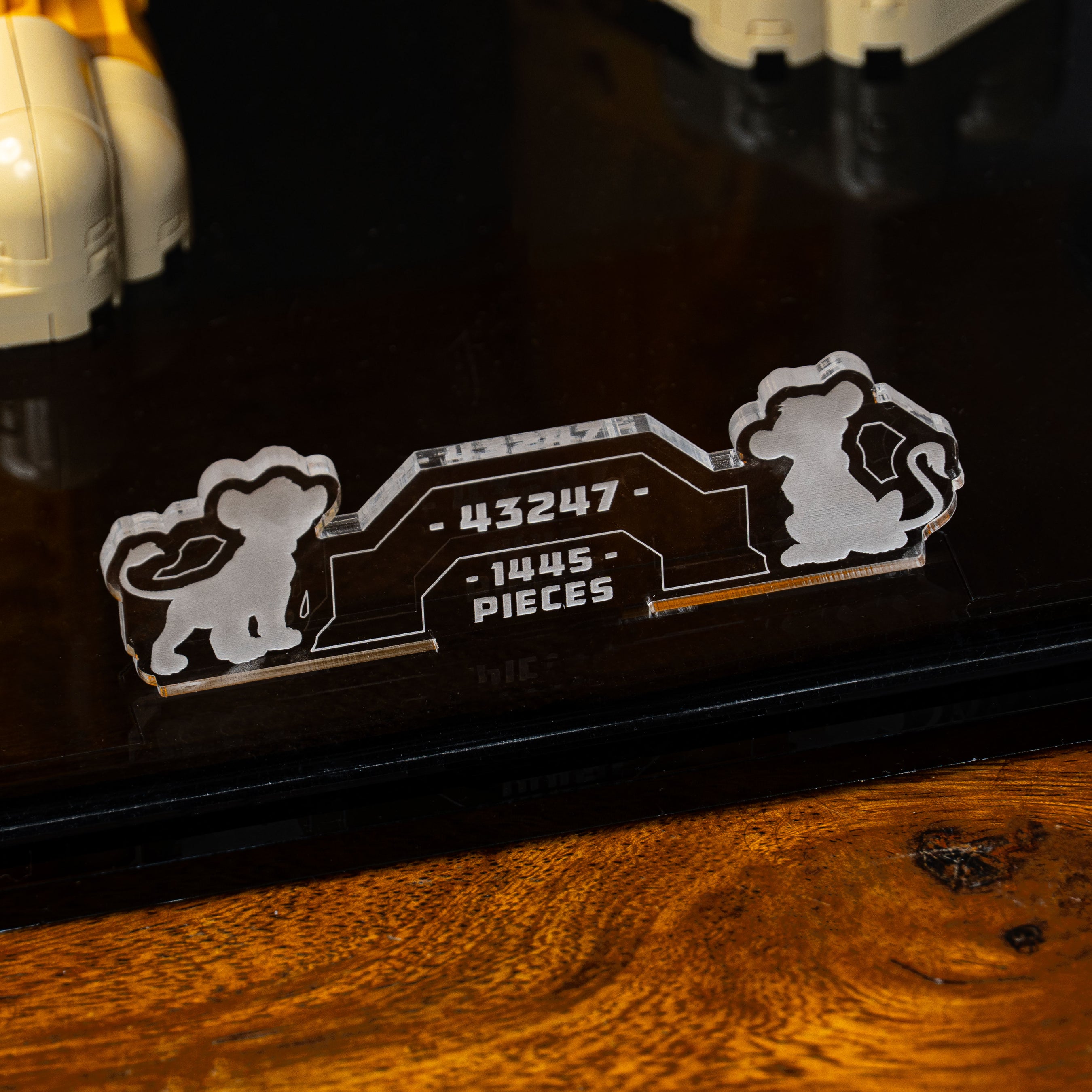 Display Case for LEGO® Young Simba the Lion King (43247) — Wicked Brick