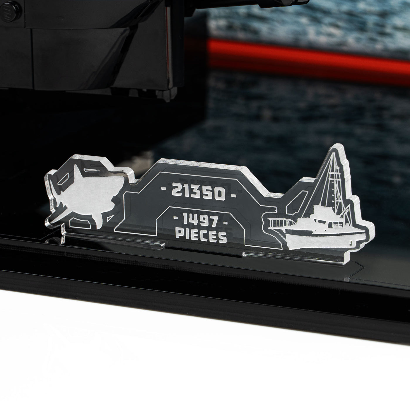 Display Case for LEGO® Ideas Jaws (21350) — Wicked Brick