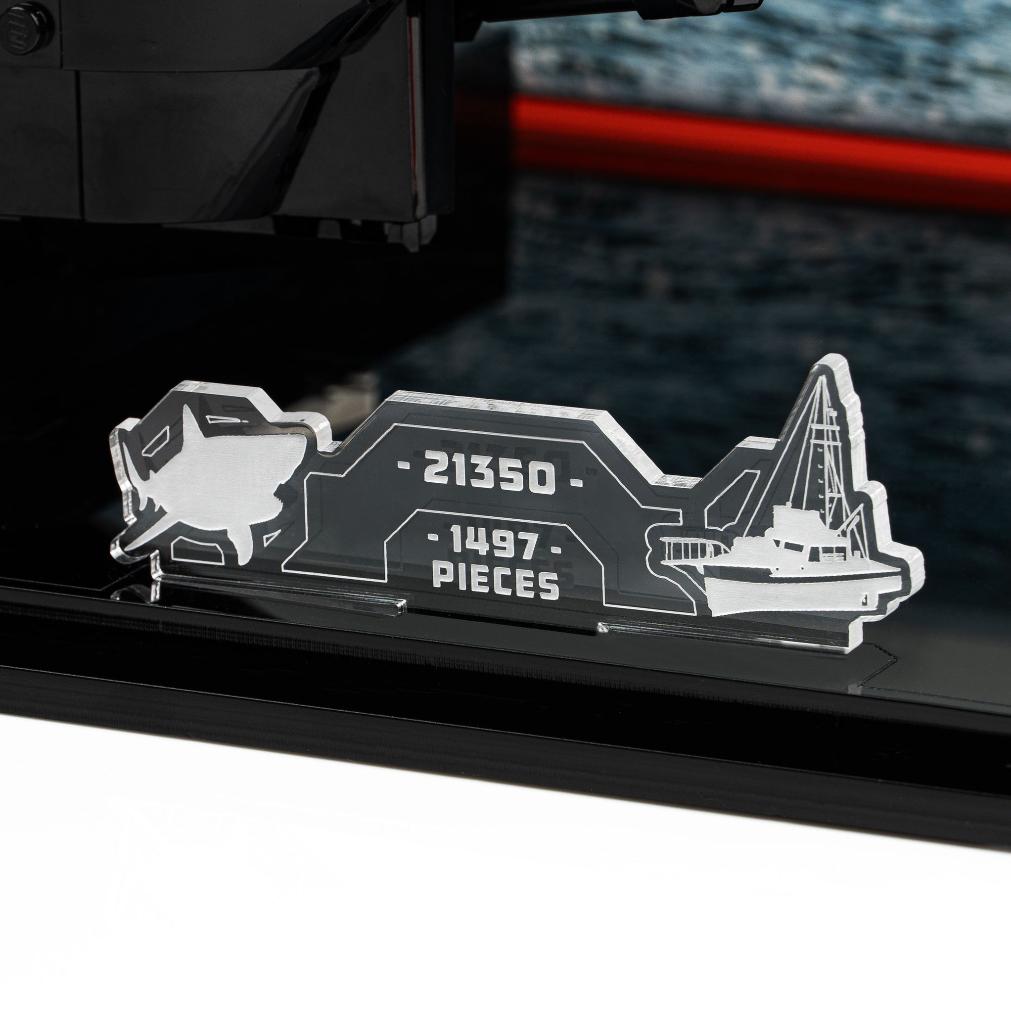 Display Case for LEGO® Ideas Jaws (21350) — Wicked Brick