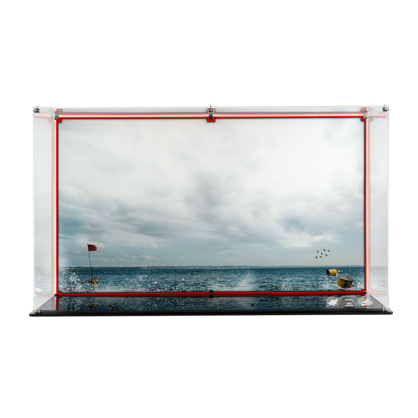 Display Case for LEGO® Ideas Jaws (21350) — Wicked Brick