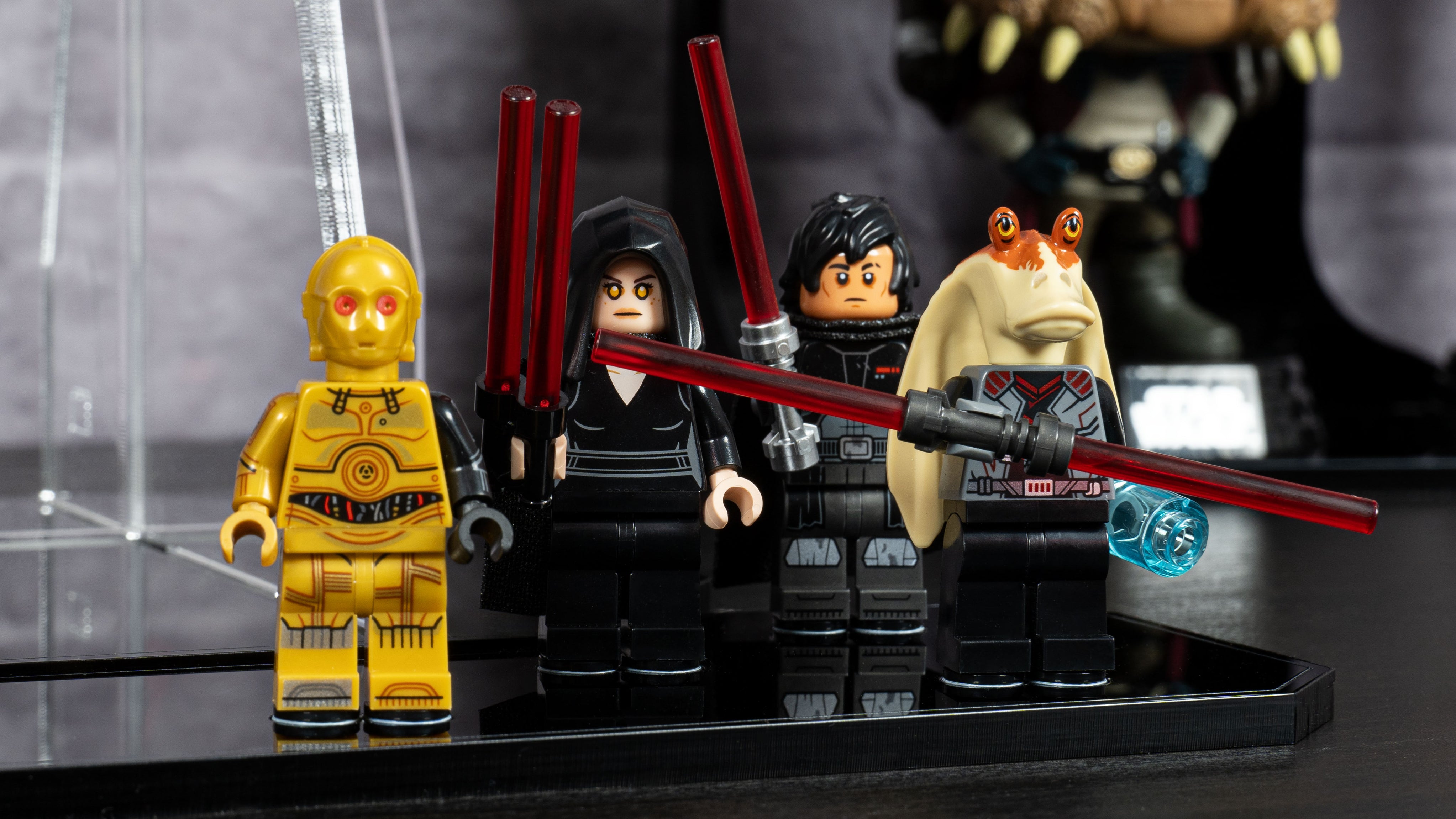 Display Stand for LEGO Star Wars The Dark Falcon 75389 — Wicked Brick