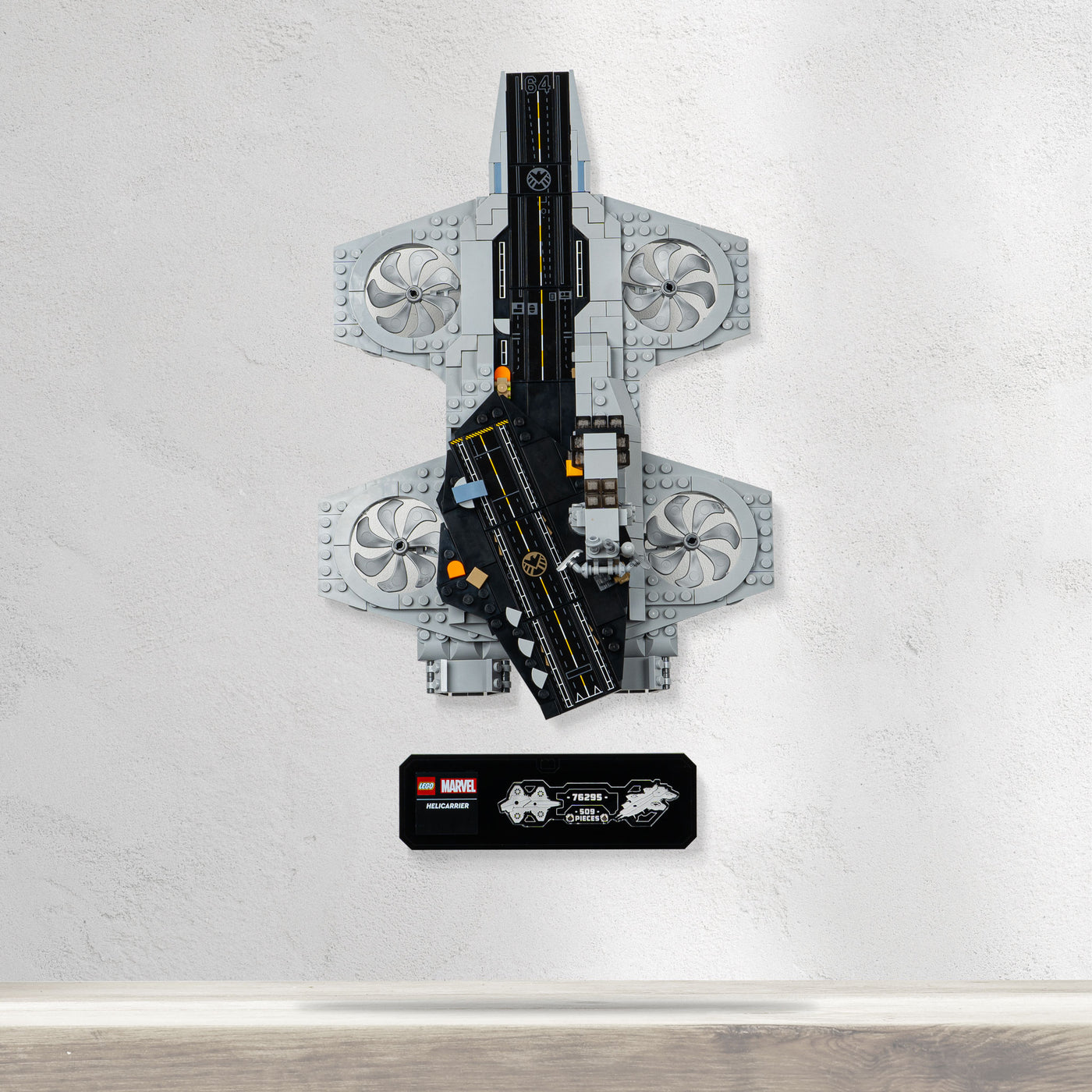 Wall Mounted Display Stand for LEGO® Marvel™ The Avengers Helicarrier ...