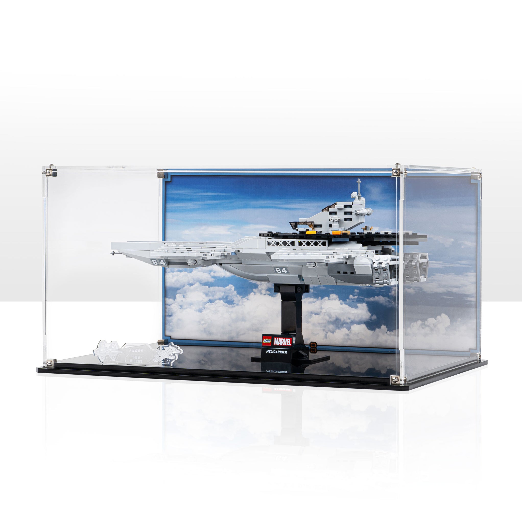 Display Case for LEGO® Marvel™ The Avengers Helicarrier (76295 ...