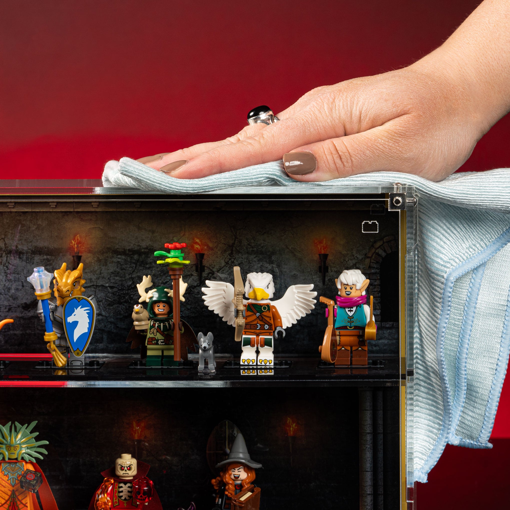 Display Case for LEGO Dungeons & Dragons Minifigures Series 71047 ...
