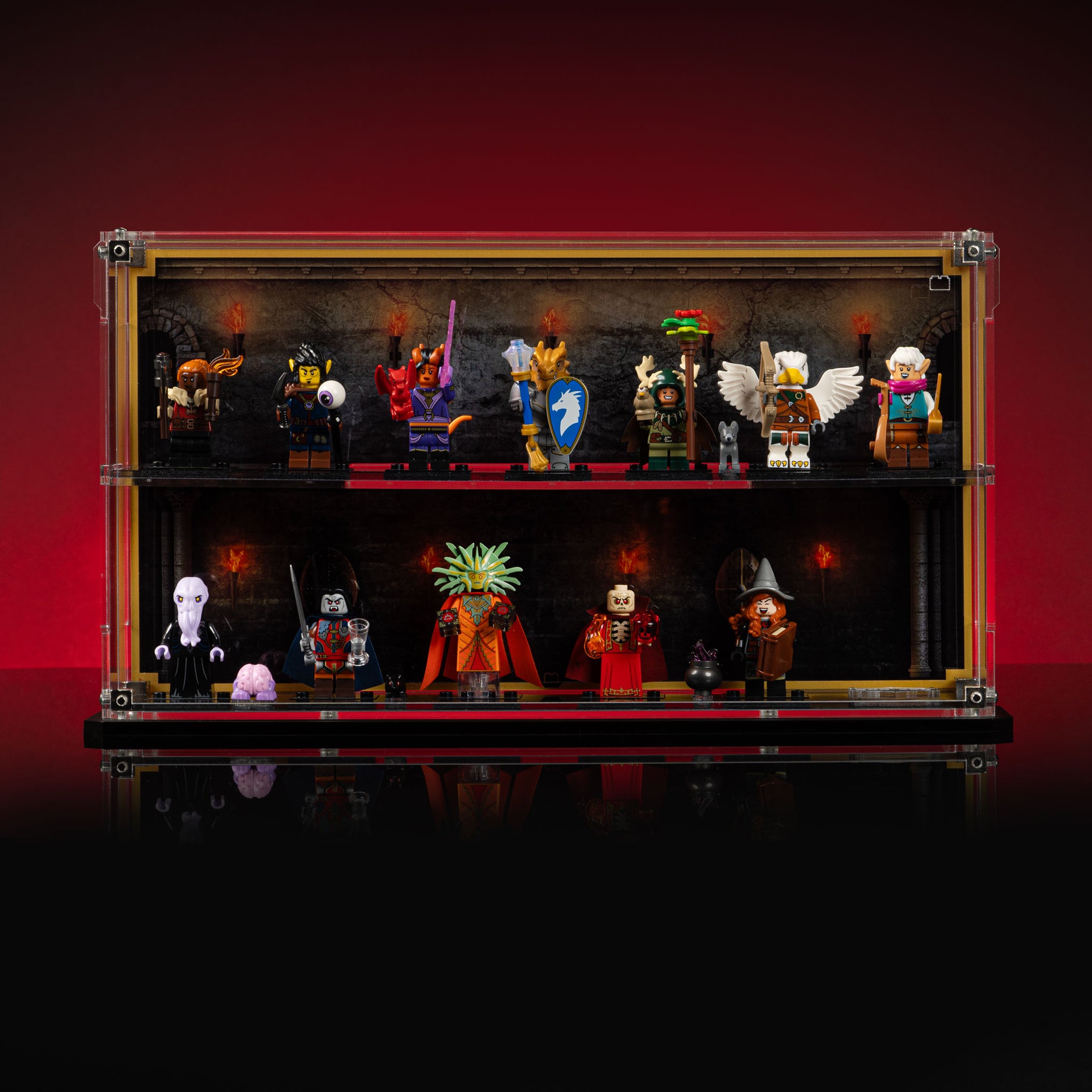 Display Case for LEGO Dungeons & Dragons Minifigures Series 71047 ...