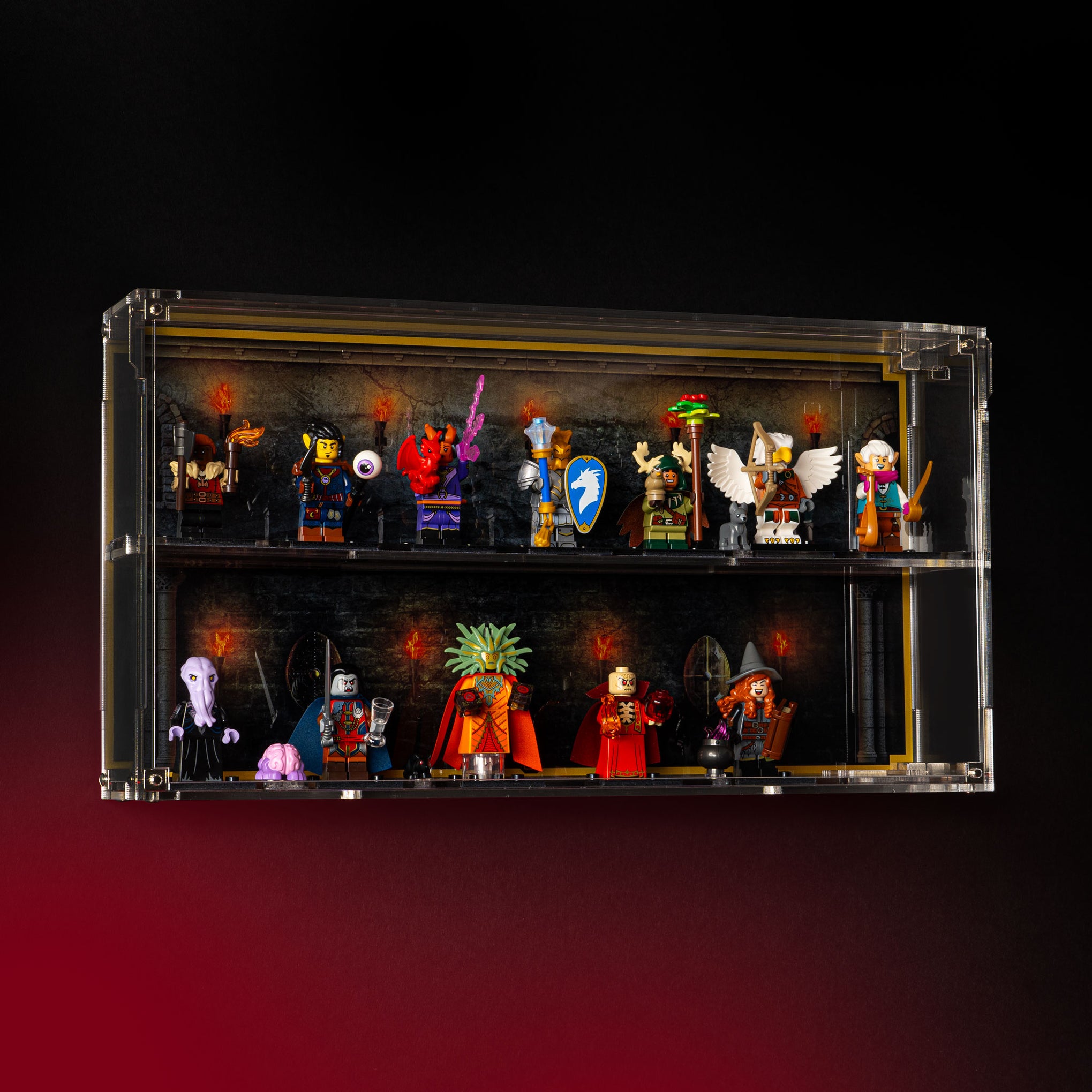 Display Case for LEGO Dungeons & Dragons Minifigures Series 71047 ...