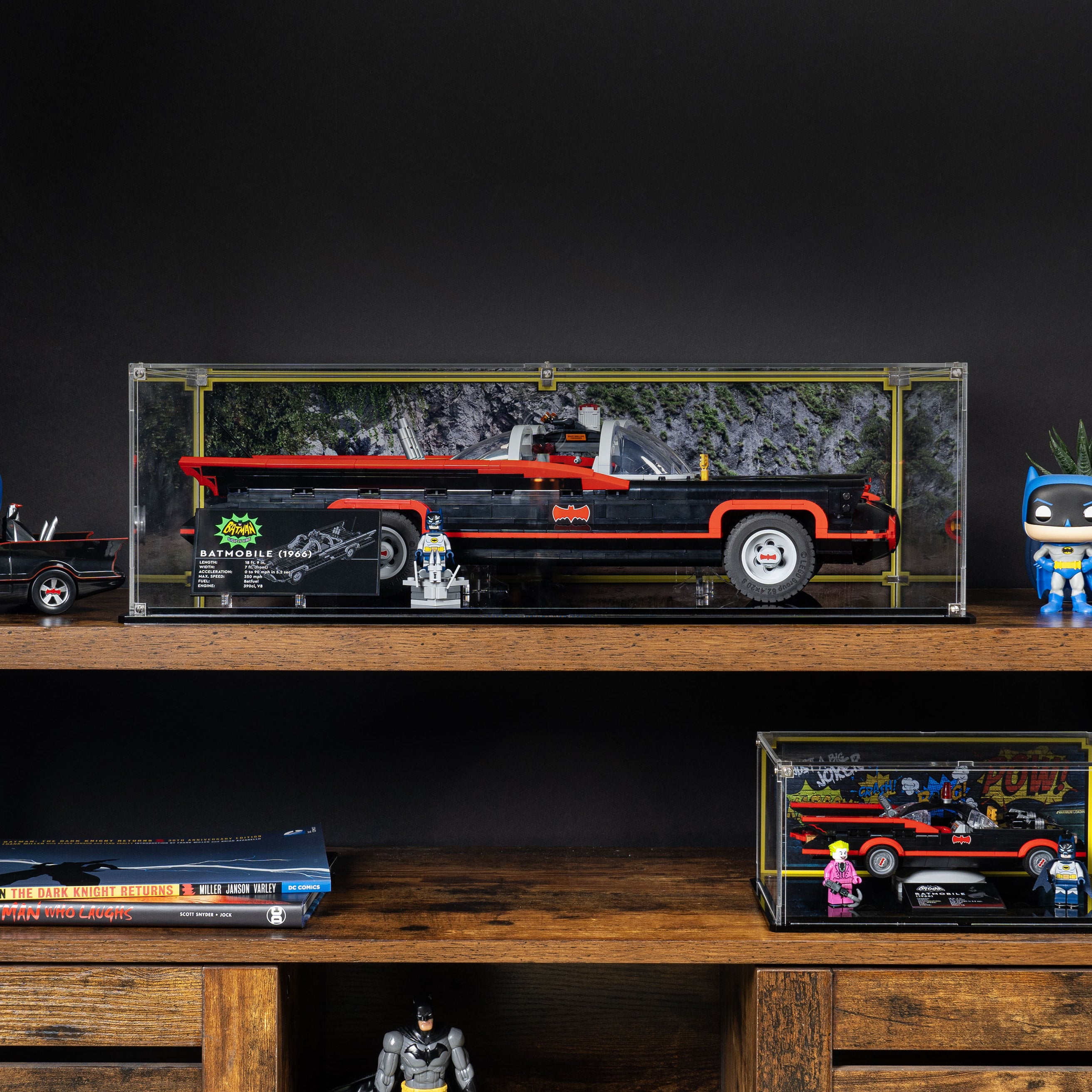 Display Case for LEGO Batman™: The Classic TV Series Batmobile™ (76328 ...