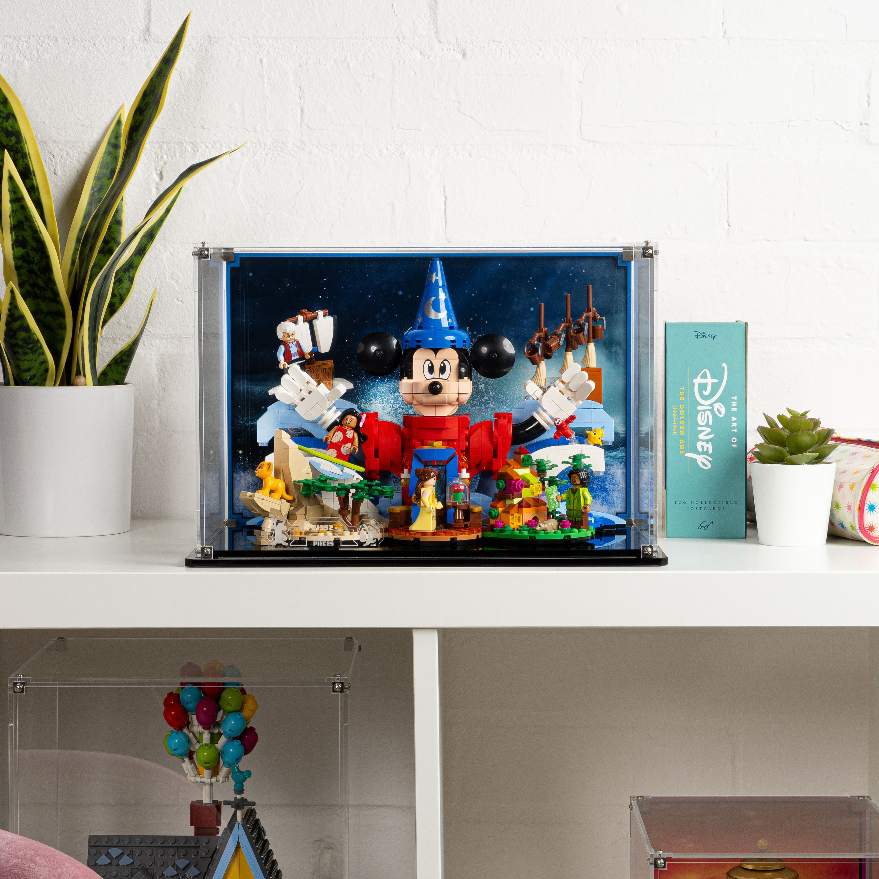 Display Case for LEGO Ideas Magic of Disney 21352 — Wicked Brick