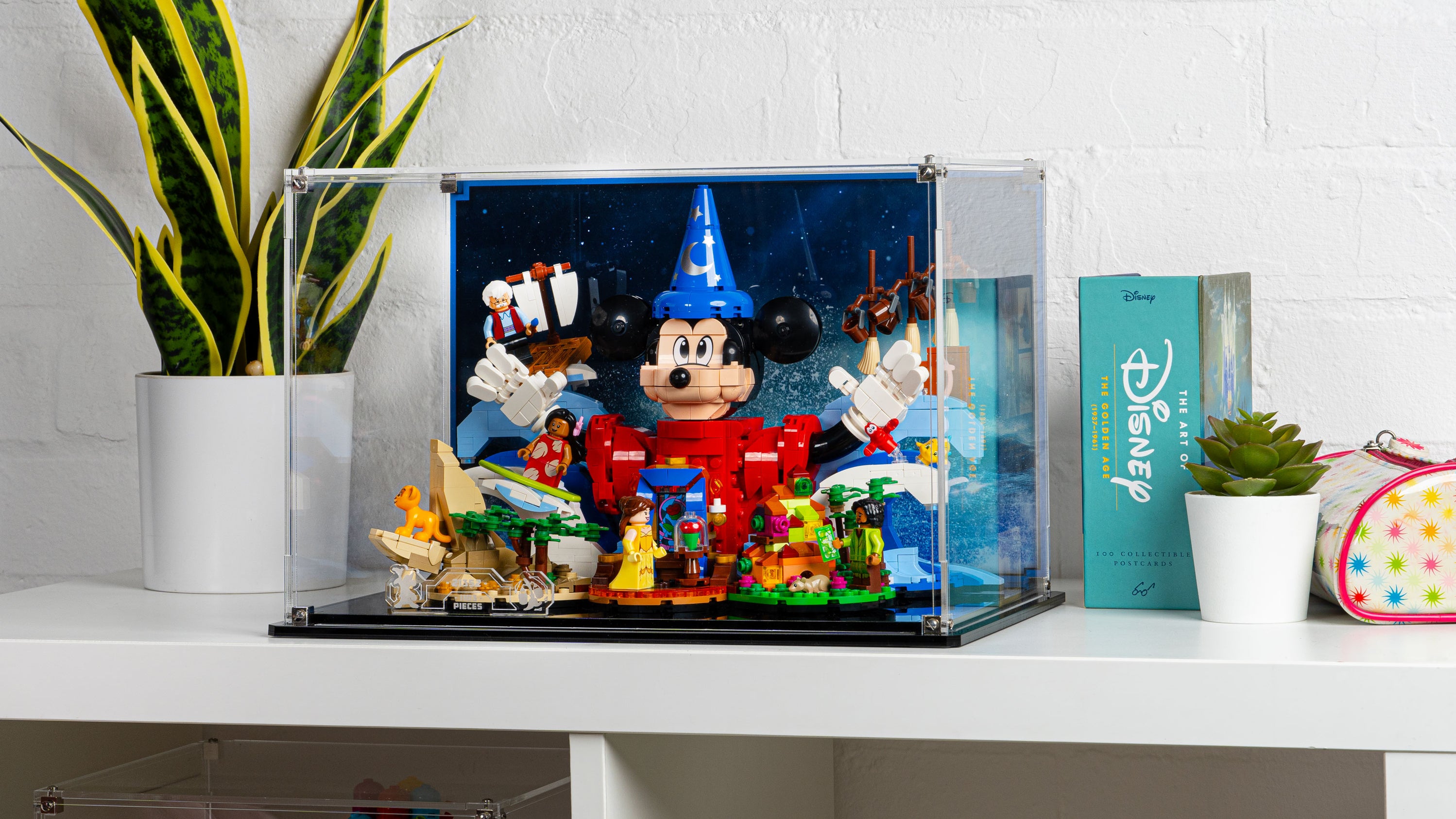 Display Case for LEGO Ideas Magic of Disney 21352 — Wicked Brick