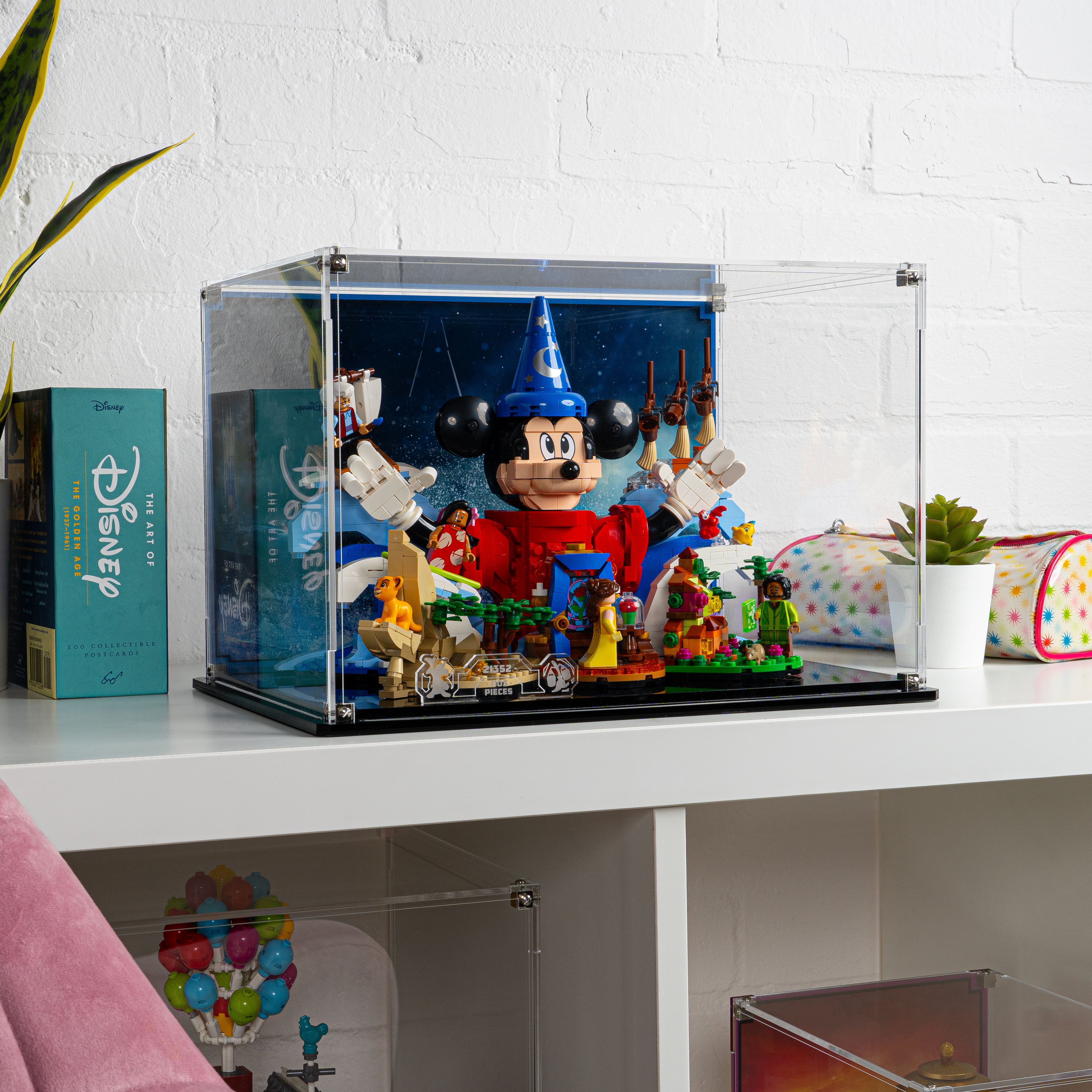 Display Case for LEGO Ideas Magic of Disney 21352 — Wicked Brick