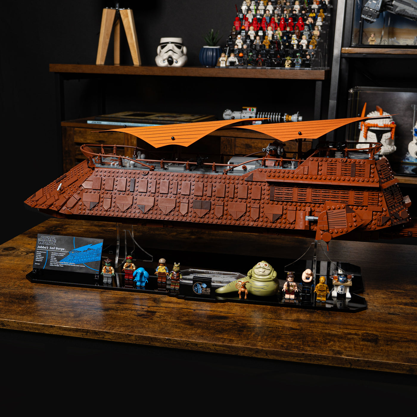 Display Stand for LEGO® Star Wars™ UCS Jabba’s Sail Barge (75397 ...