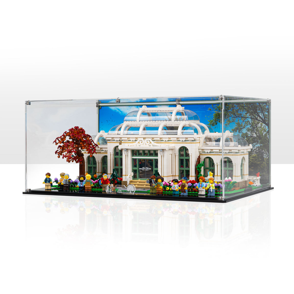 Display Case for LEGO Ideas: The Botanical Garden (21353) — Wicked Brick