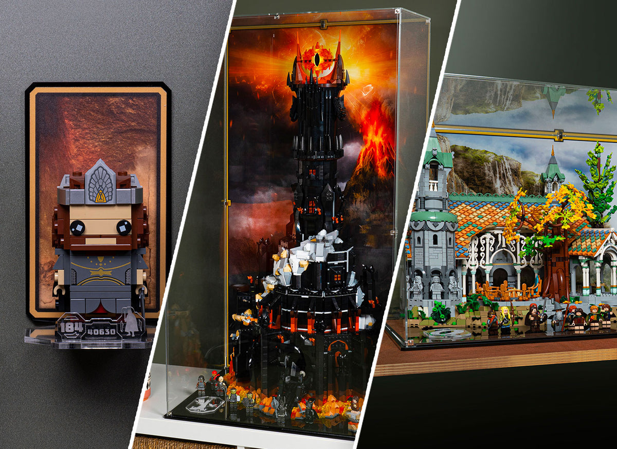 LEGO® Lord of the Rings Display Cases & Stands | Wicked Brick