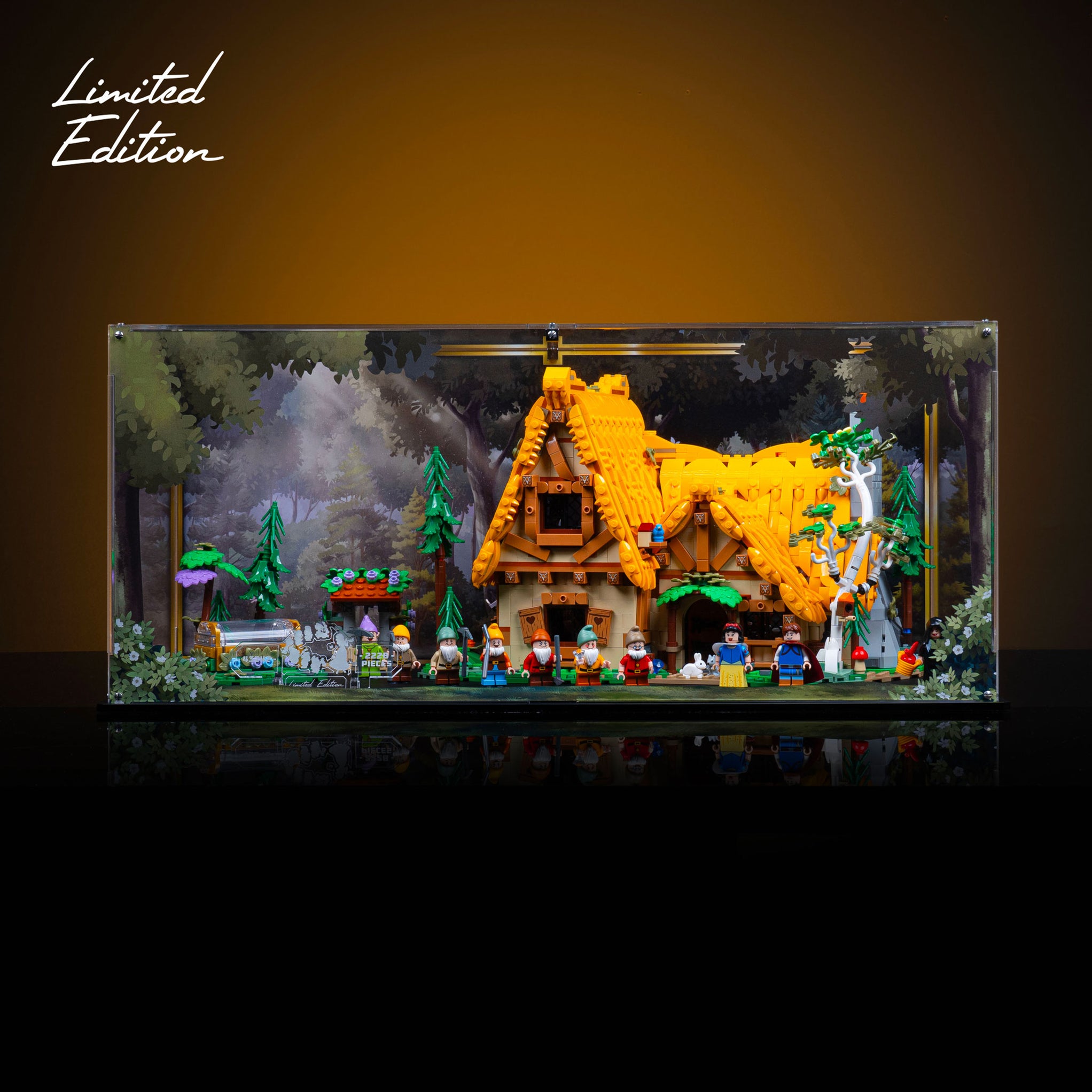 Display Case for LEGO Snow White and the Seven Dwarfs' Cottage 43242 ...