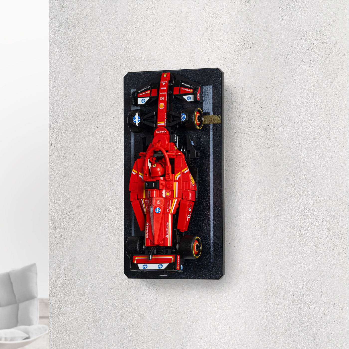 Wall Mountable Display Stand for LEGO Speed Champions Formula 1 Range ...