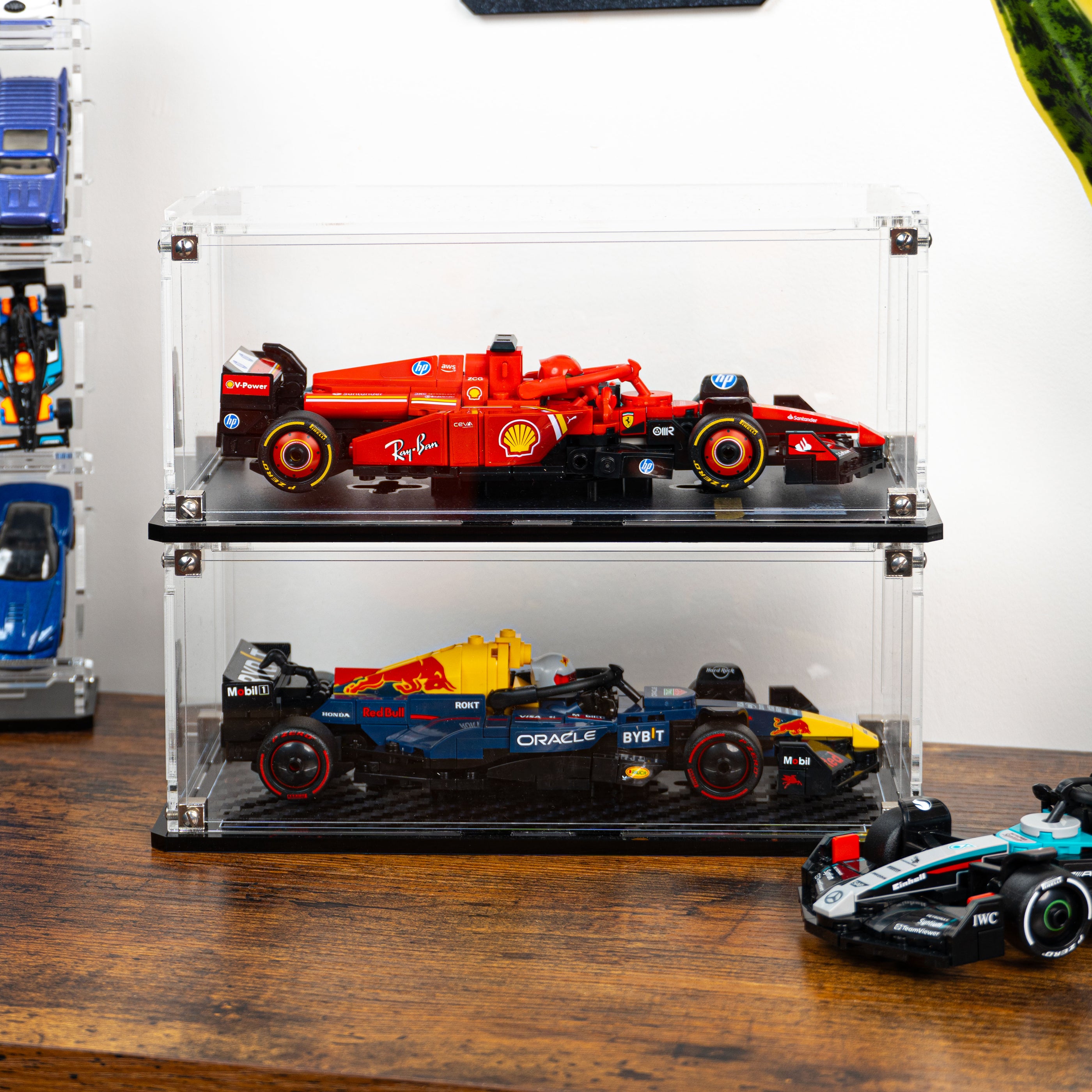 Wall Mountable Display Case for LEGO Speed Champions Formula 1 Range ...