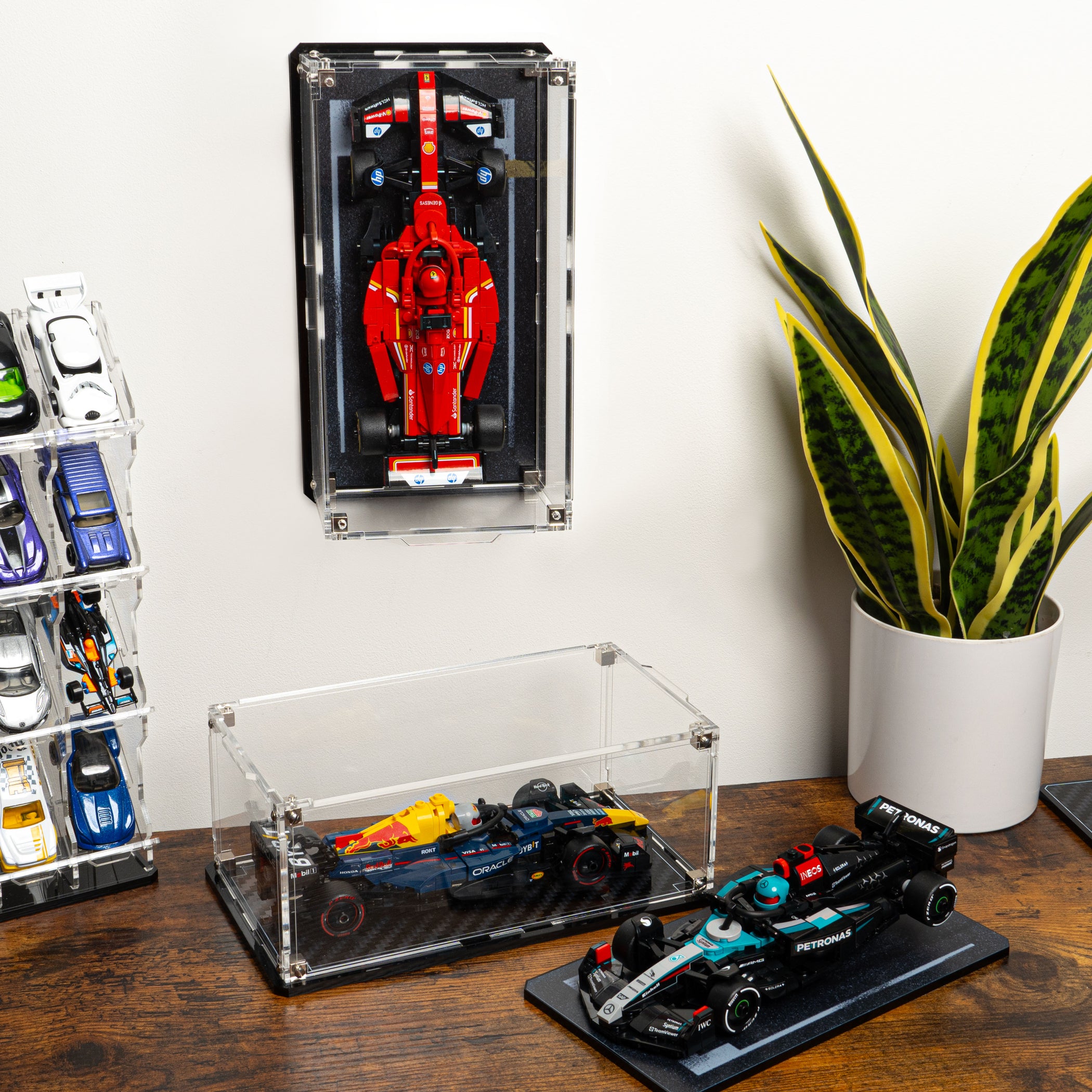 Wall Mountable Display Stand for LEGO® Speed Champions: Formula 1 Rang ...