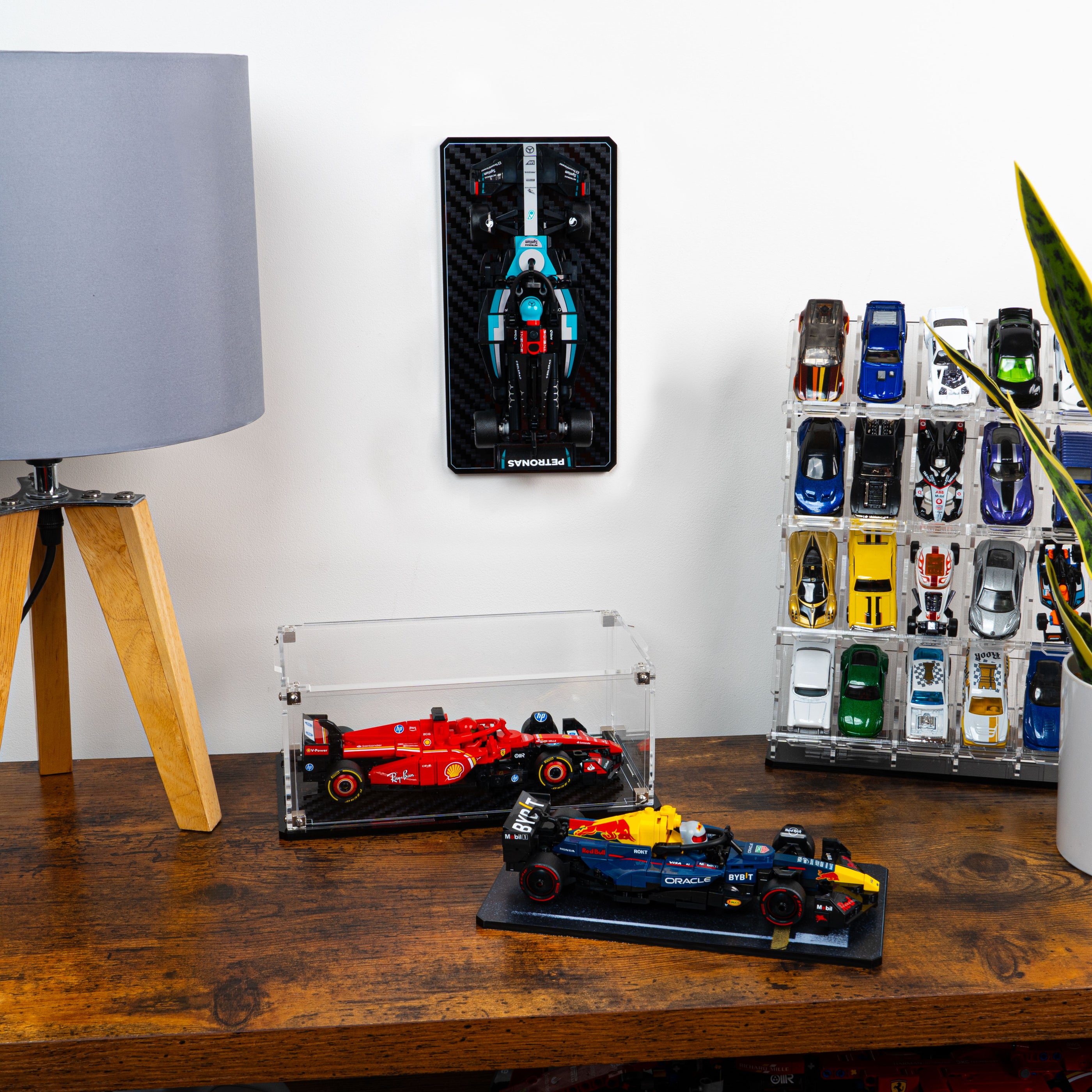 Wall Mountable Display Stand for LEGO Speed Champions Formula 1 Range ...