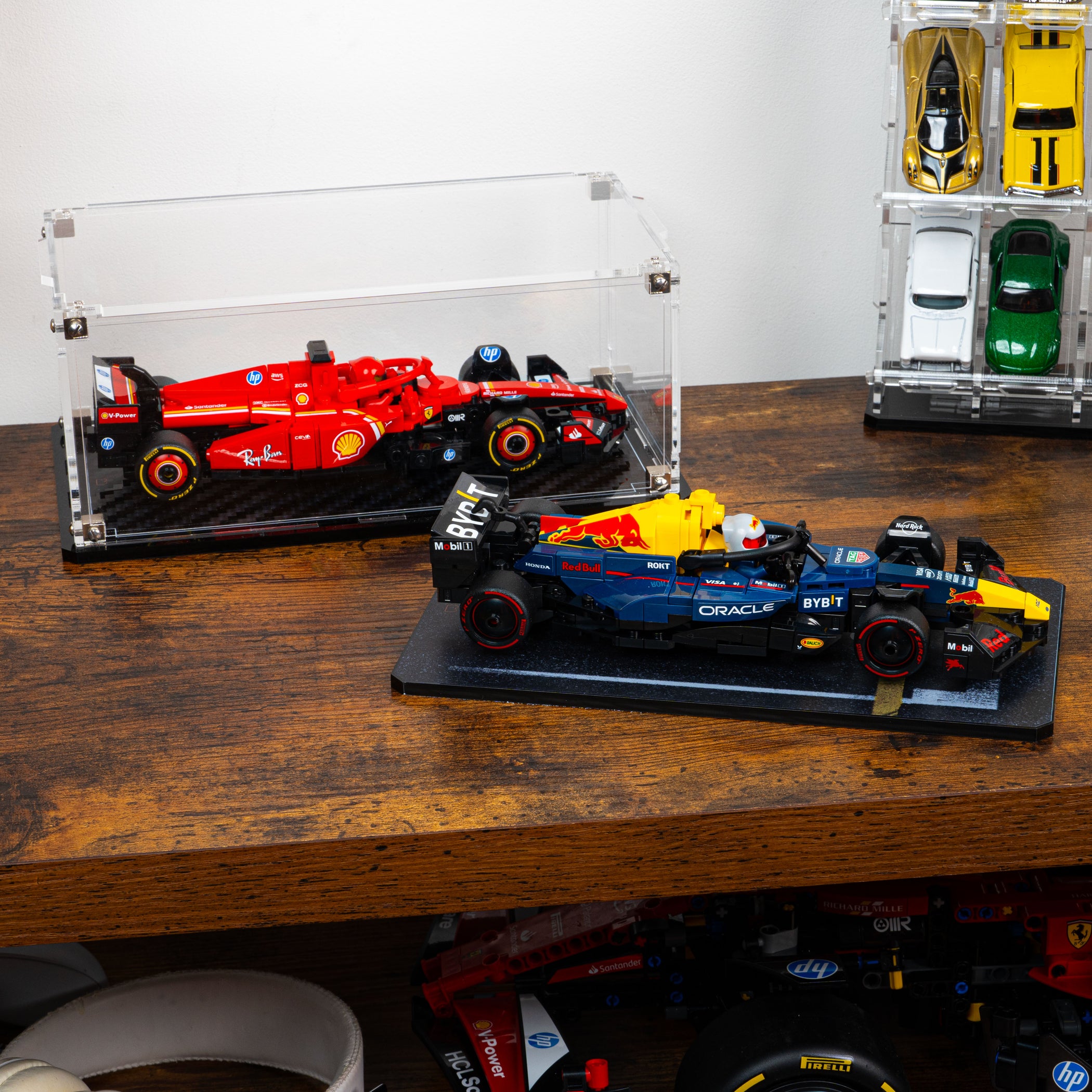 Wall Mountable Display Case for LEGO Speed Champions Formula 1 Range ...
