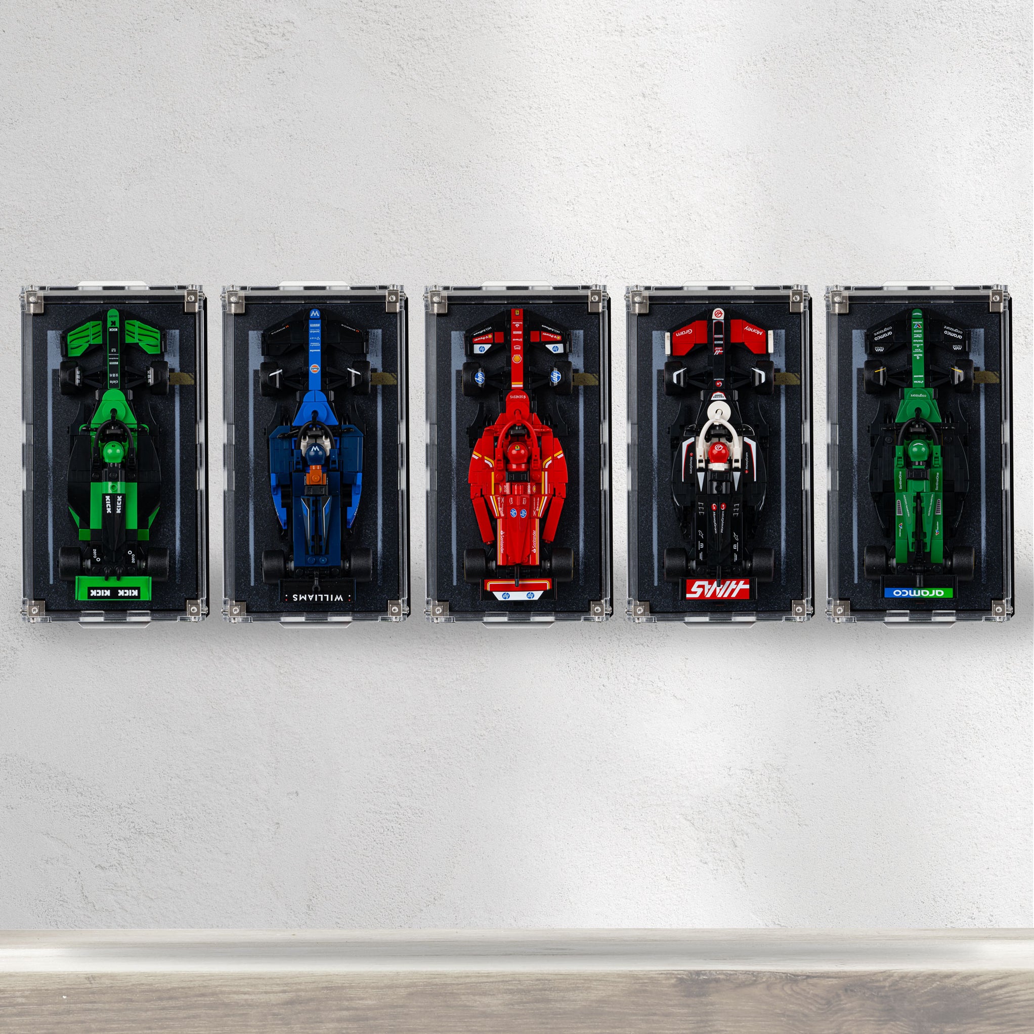 Display Cases for LEGO® F1® — Wicked Brick