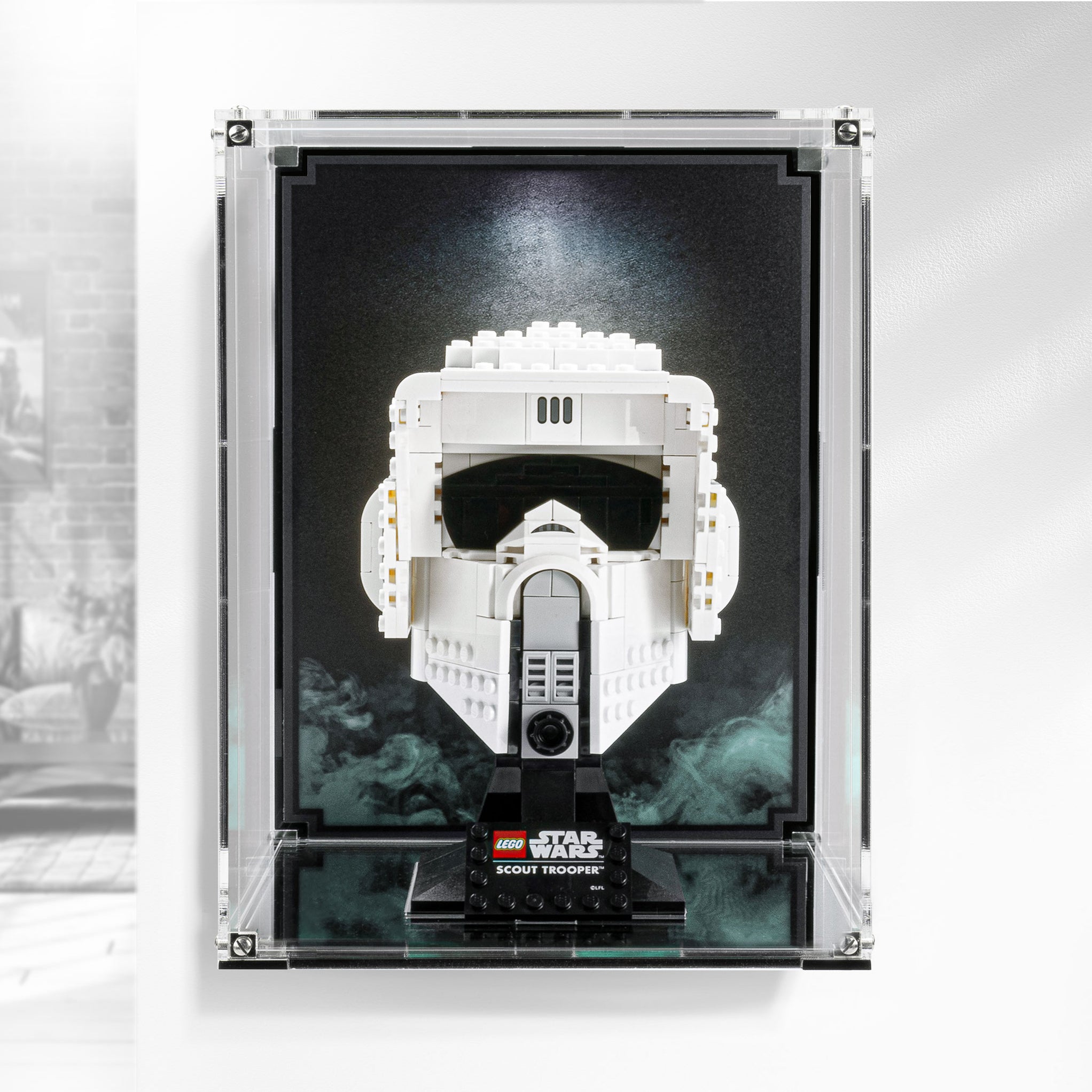Display Case for LEGO Star Wars Scout Trooper Helmet 75305 — Wicked Brick