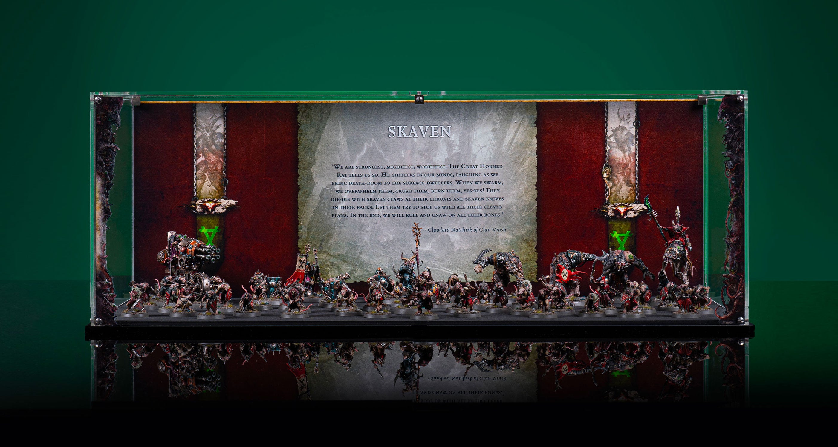 Limited Edition Display Case for Warhammer Age of Sigmar: Skaventide ...