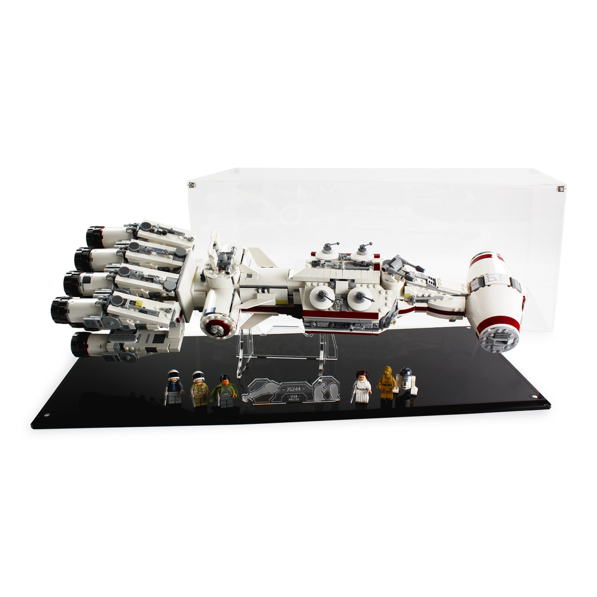 Display Case for LEGO® Star Wars™ Tantive IV (75244) — Wicked Brick