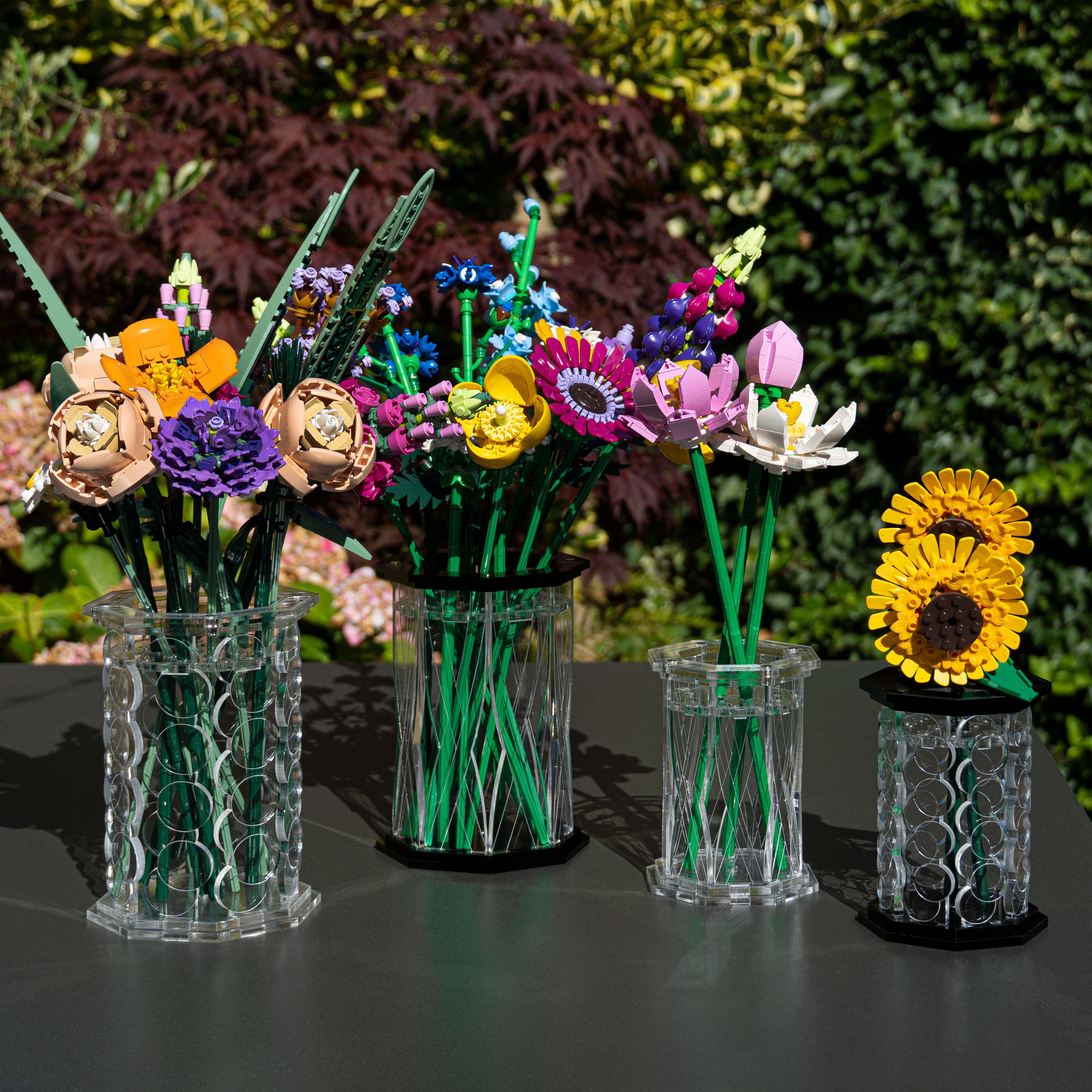 Display Vase for LEGO® Flowers - Black — Wicked Brick