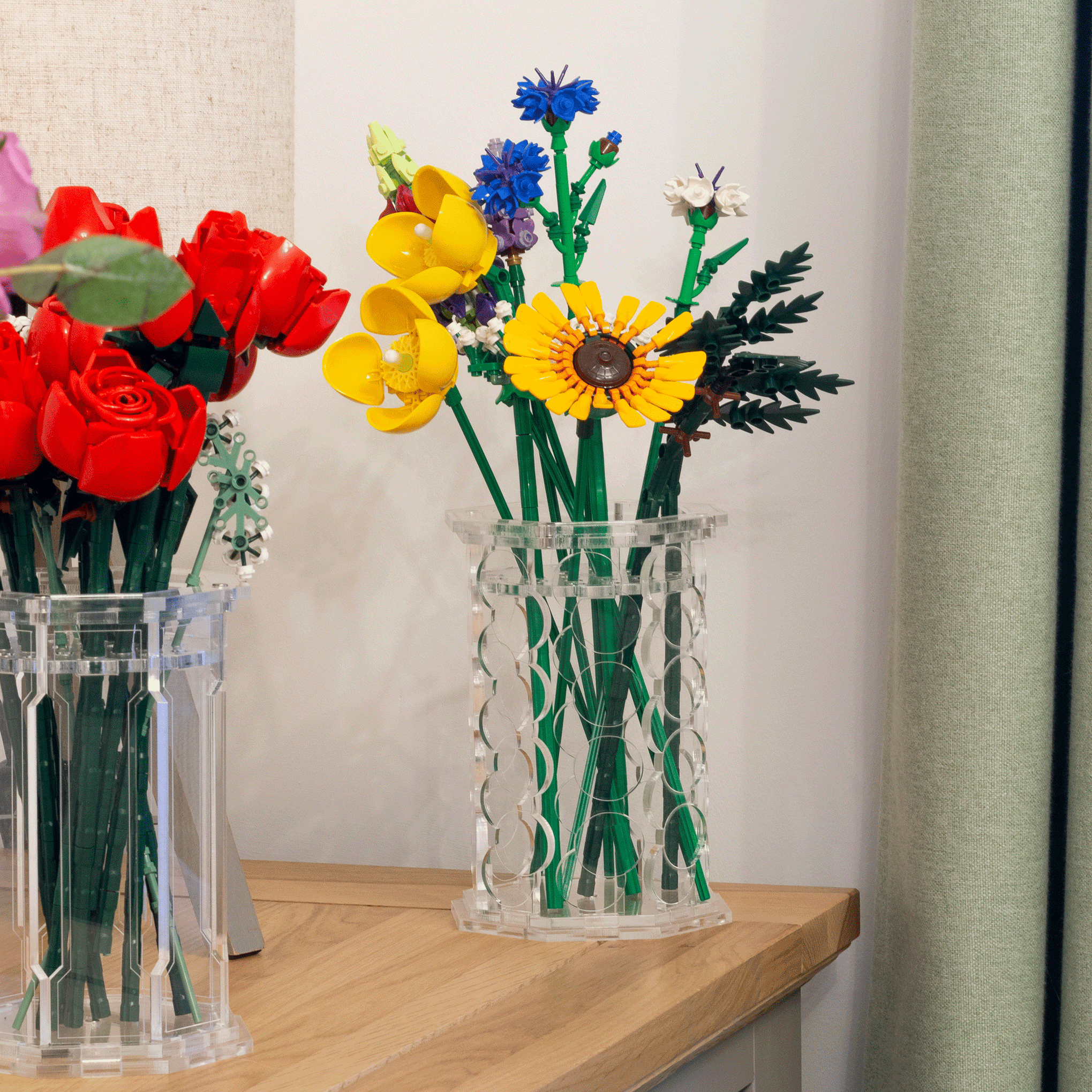 Display Vase for LEGO® Flowers - Clear — Wicked Brick