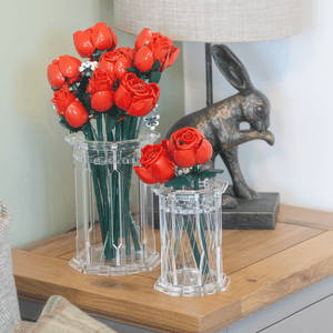 Large Display Vase for LEGO® Flowers - Clear — Wicked Brick