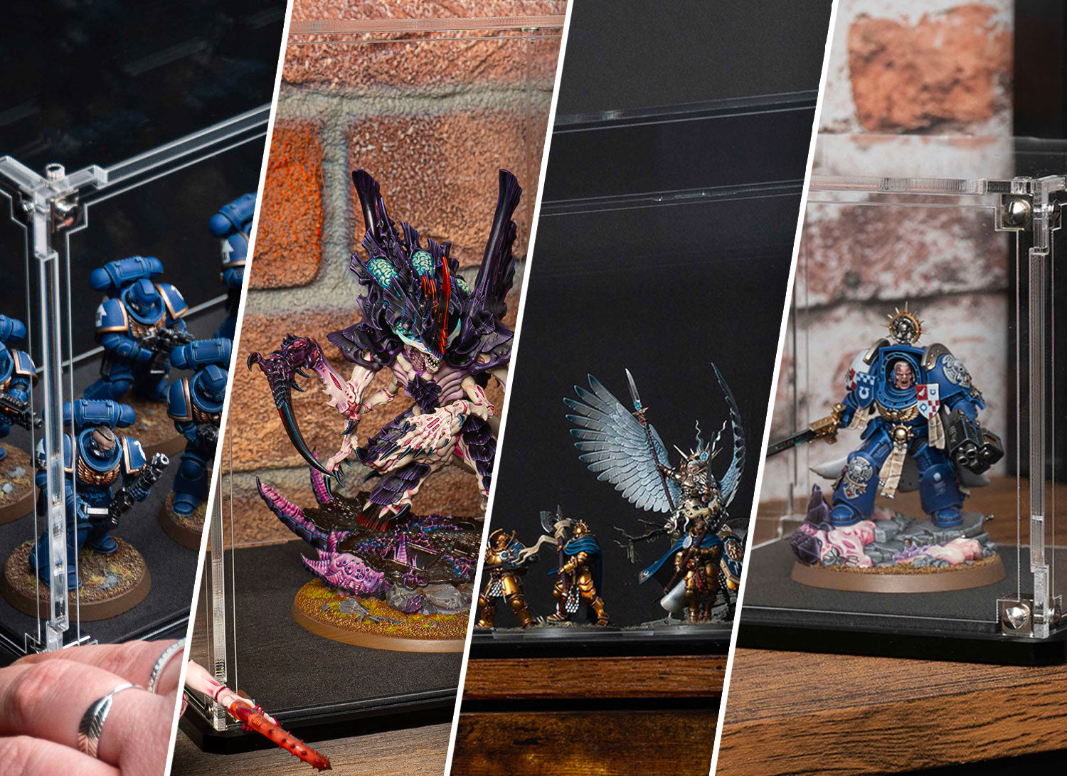 Clear Display Cases for Warhammer Miniatures — Wicked Brick