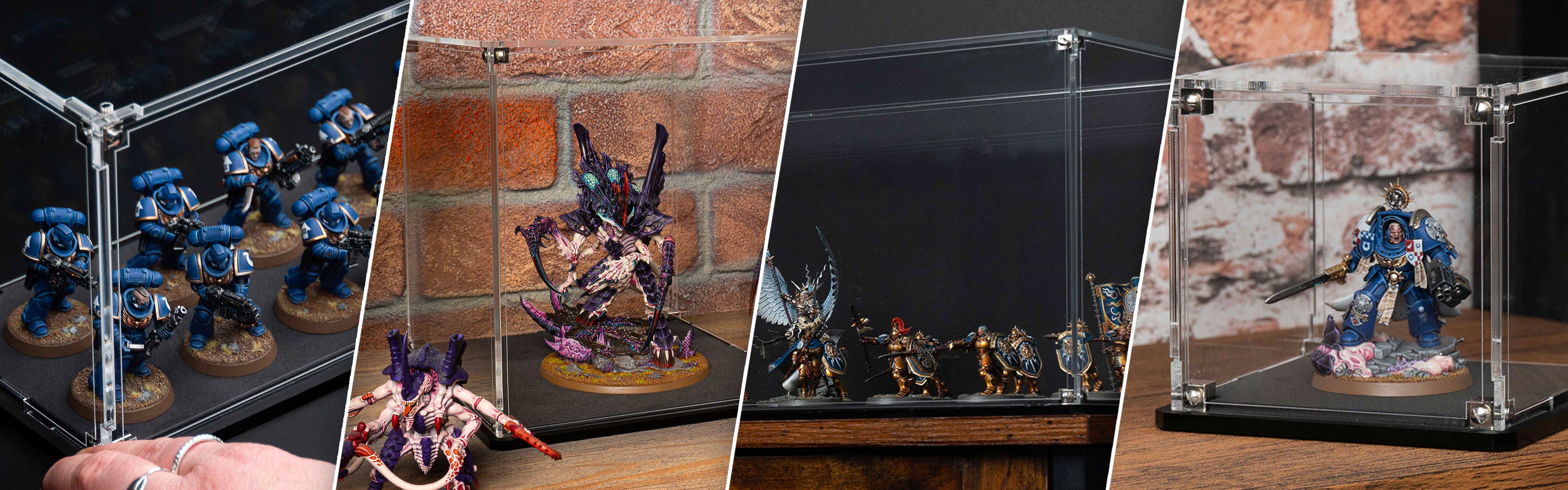 Clear Display Cases for Warhammer Miniatures — Wicked Brick