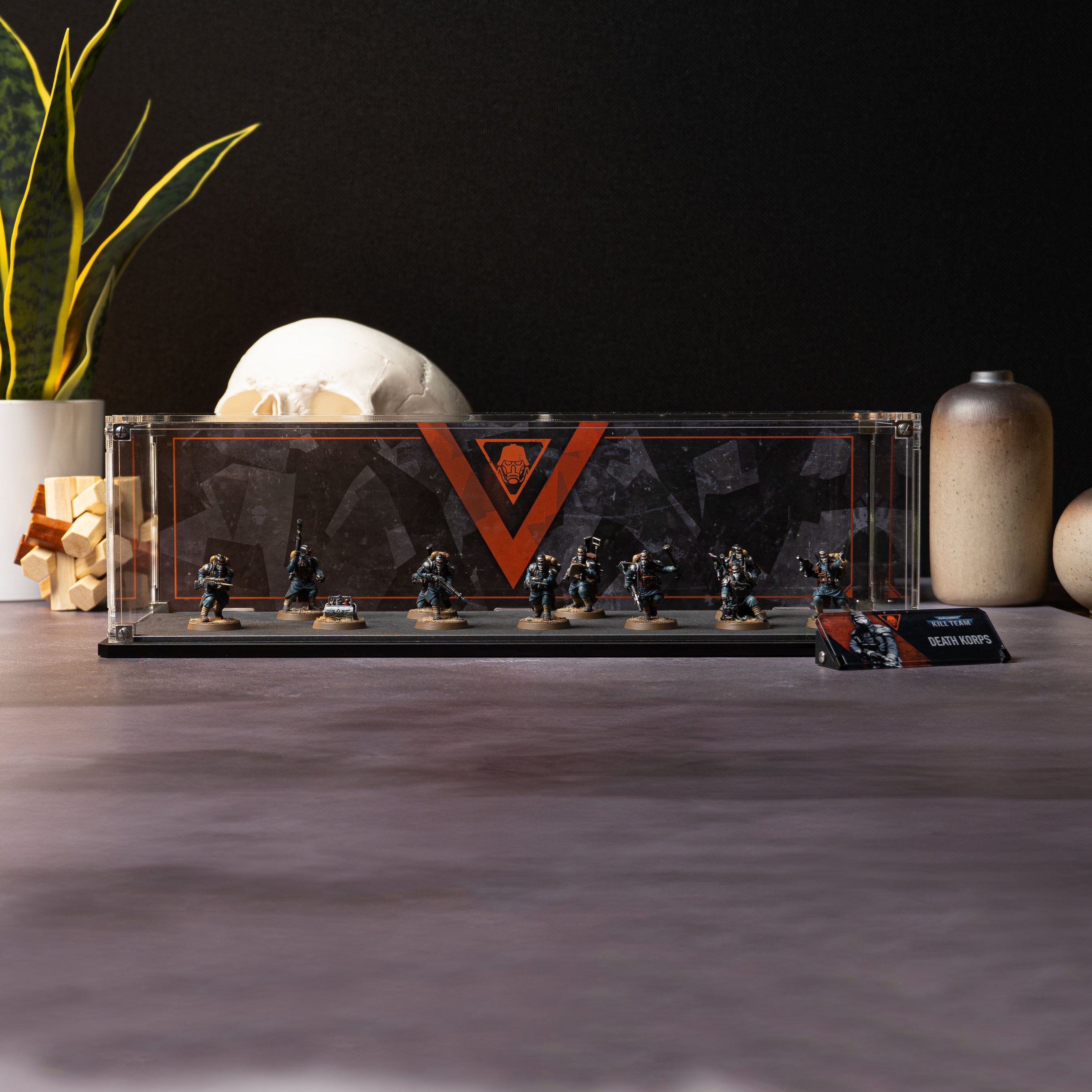 Display Case for Warhammer 40,000 Kill Team Death Korps — Wicked Brick
