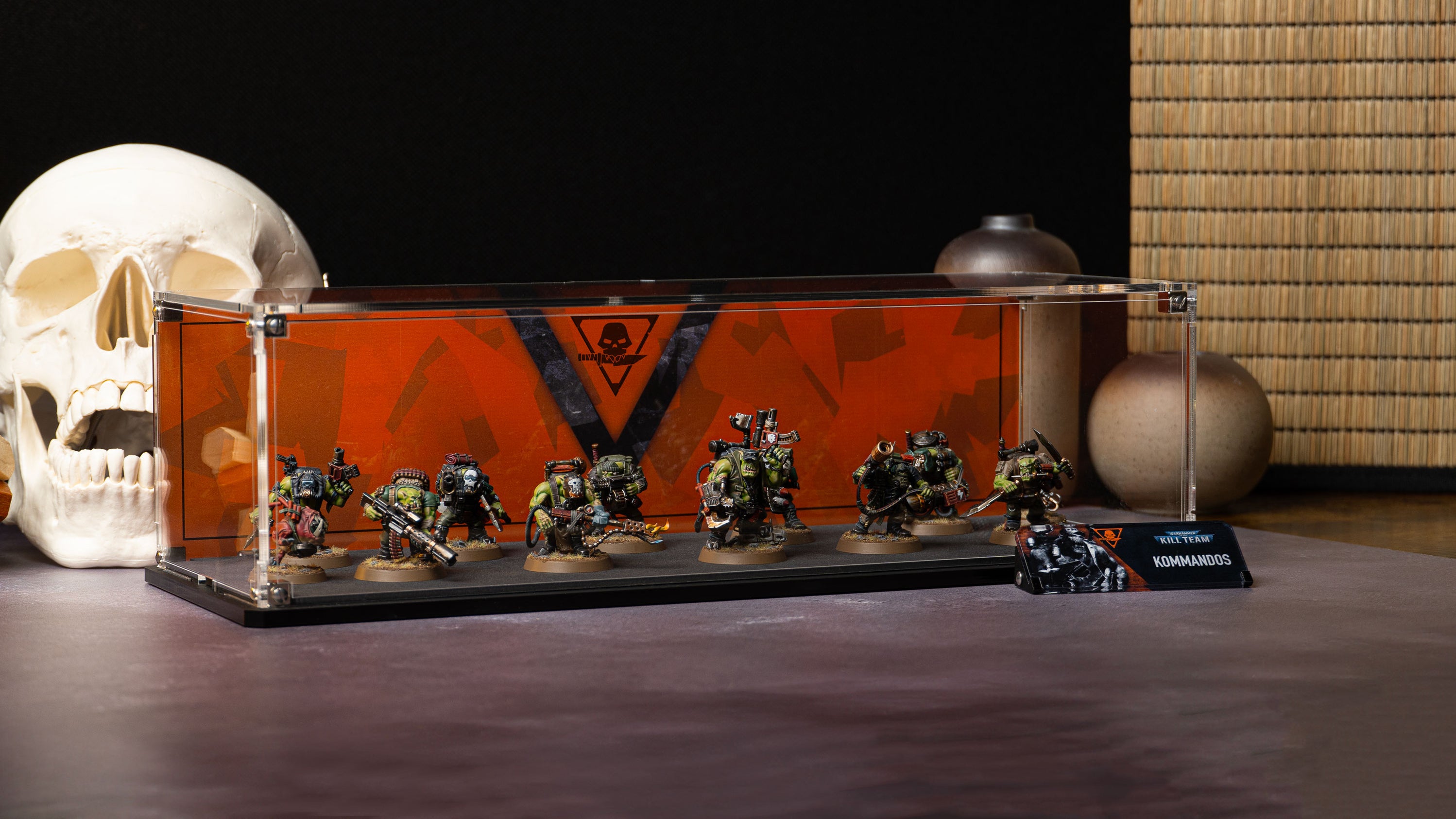 Display Case for Warhammer 40,000 Kill Team Kommandos — Wicked Brick