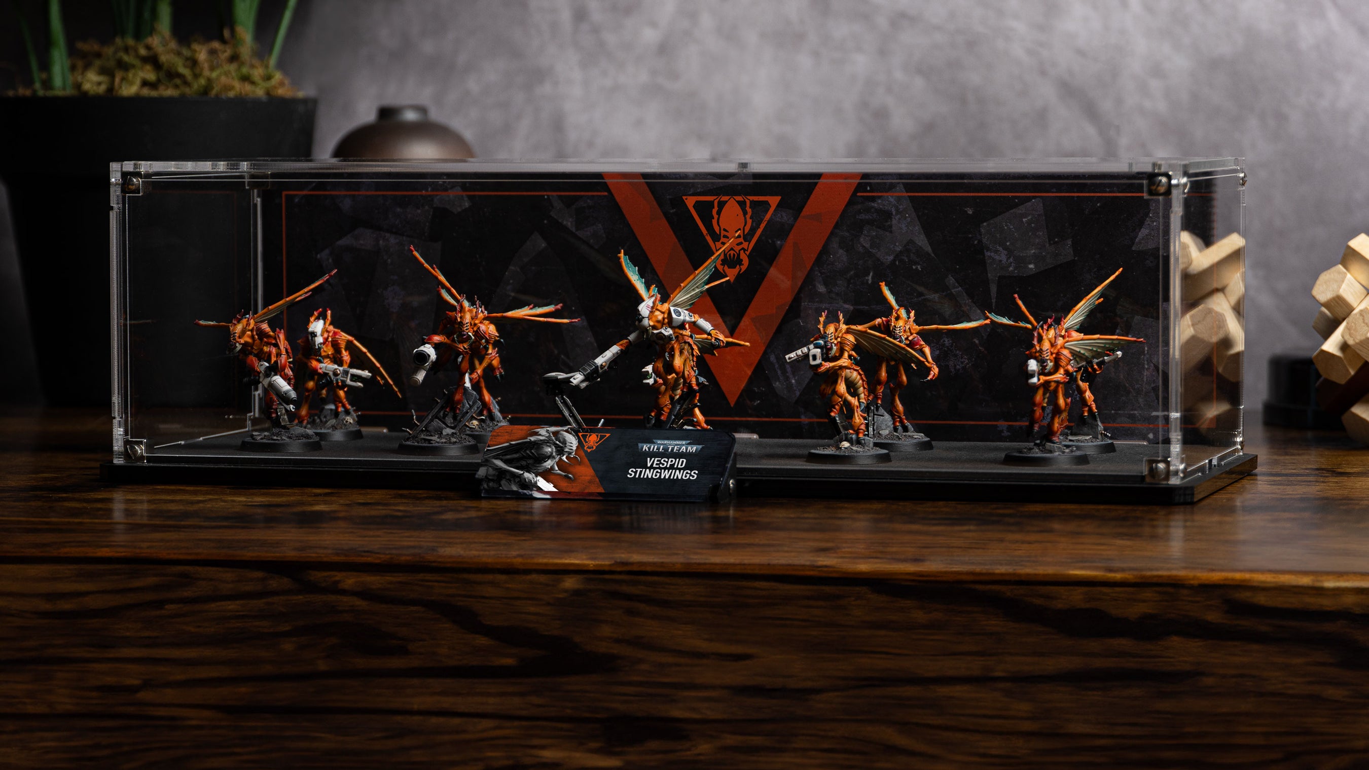 Display Case for Warhammer 40,000 Kill Team Vespid Stingwings — Wicked ...