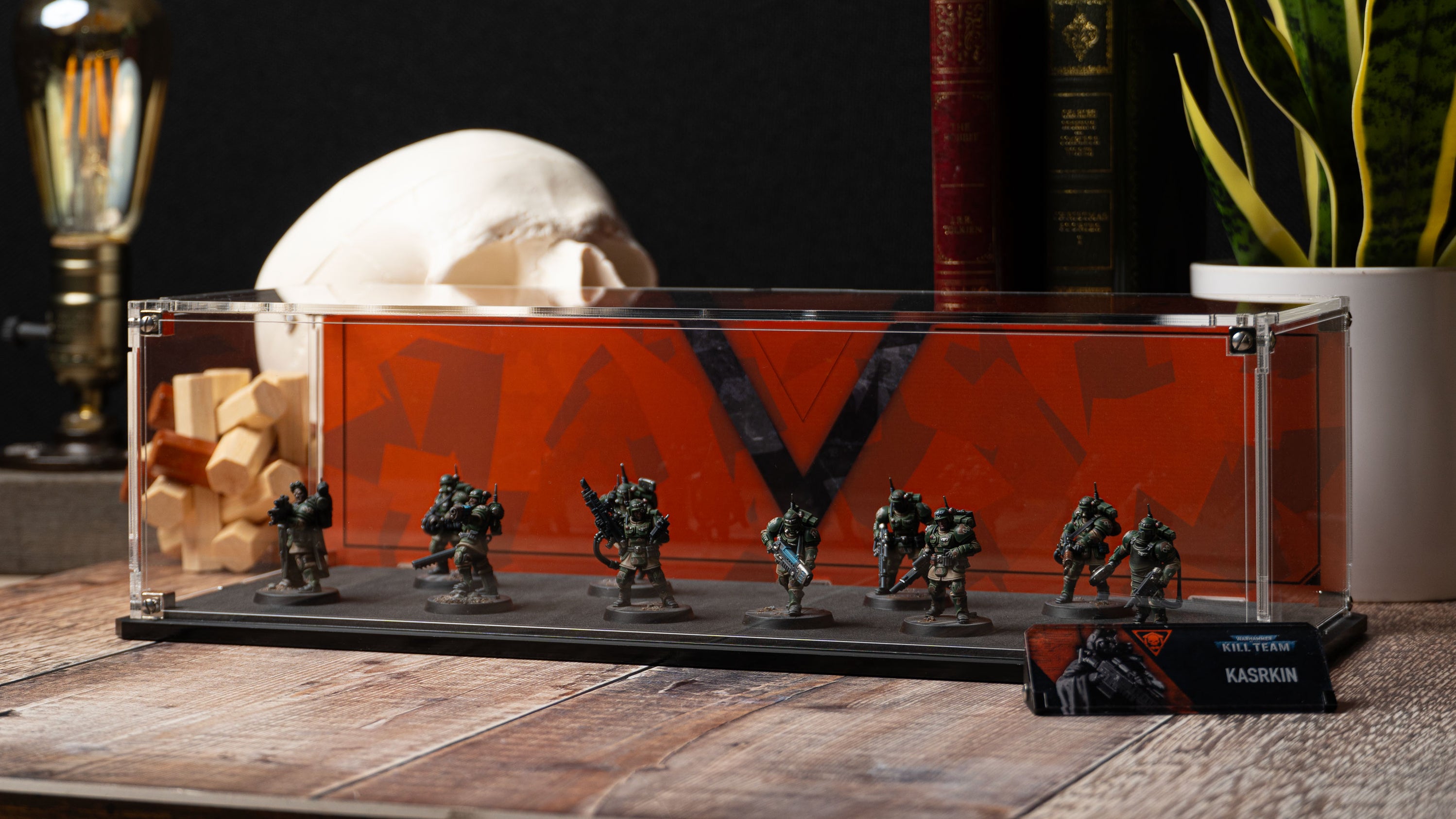 Display Case for Warhammer 40,000 Kill Team Kasrkin — Wicked Brick