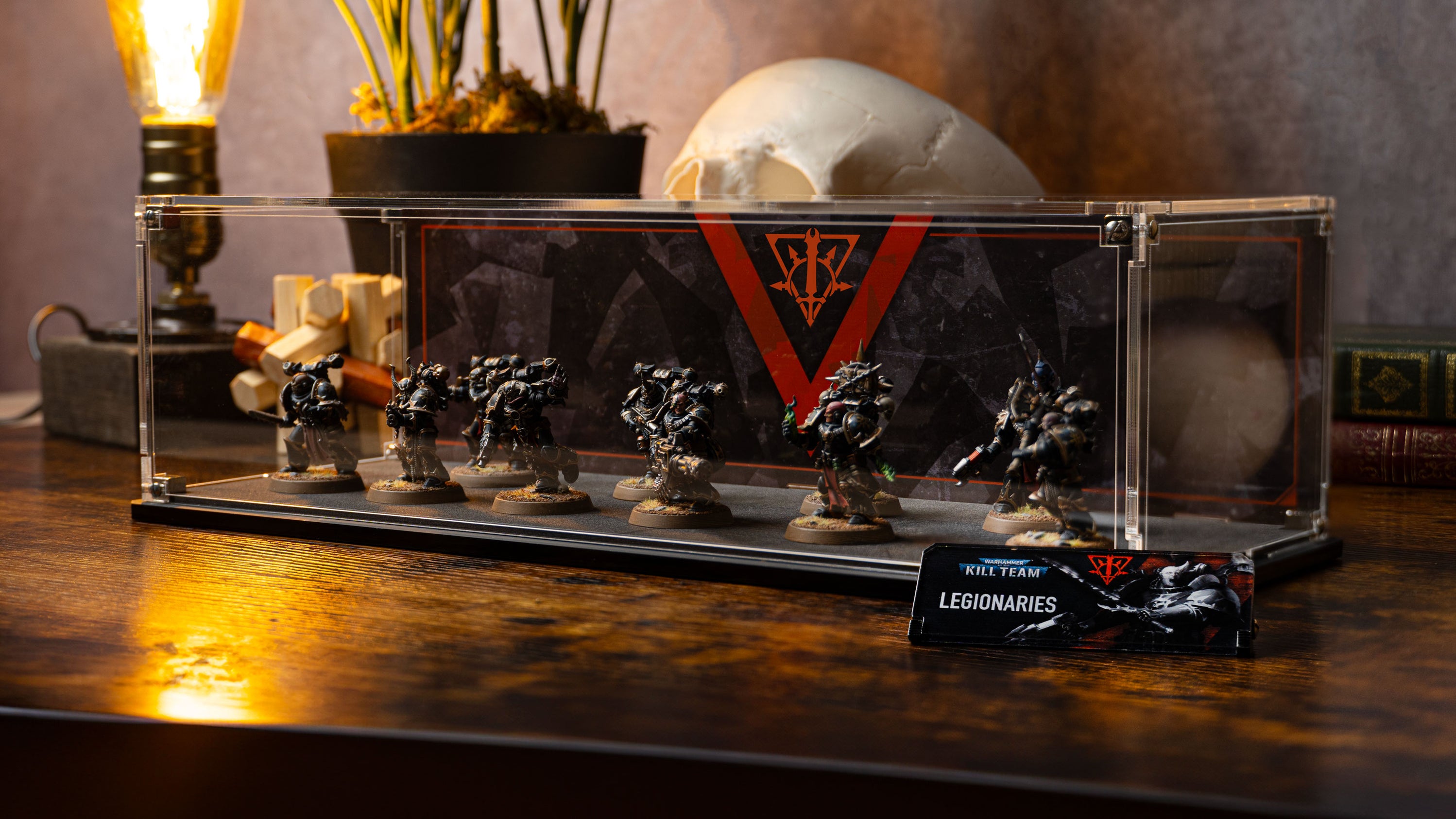 Display Case for Warhammer® 40,000 Kill Team: Legionaries — Wicked Brick