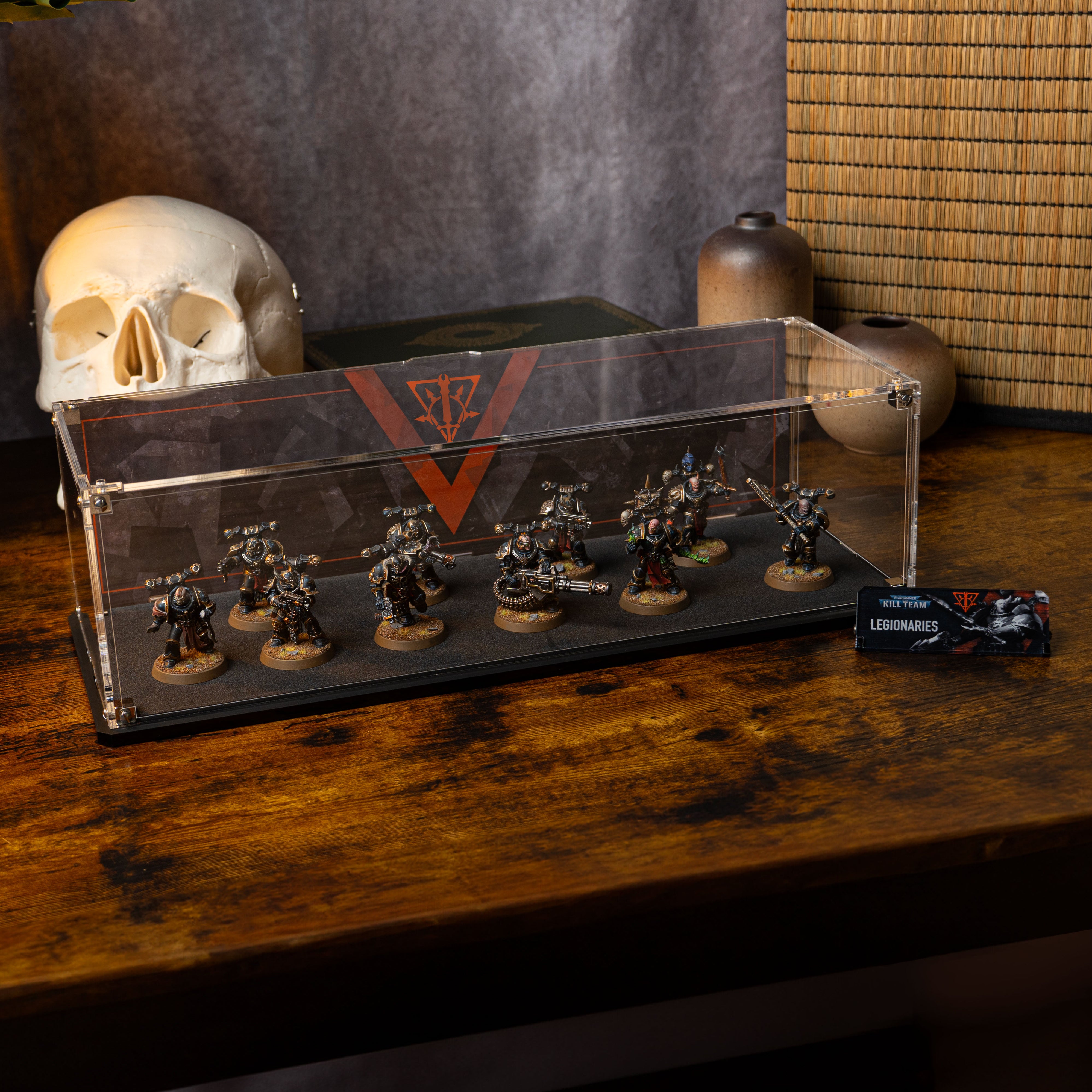 Display Case for Warhammer 40,000 Kill Team Legionaries — Wicked Brick