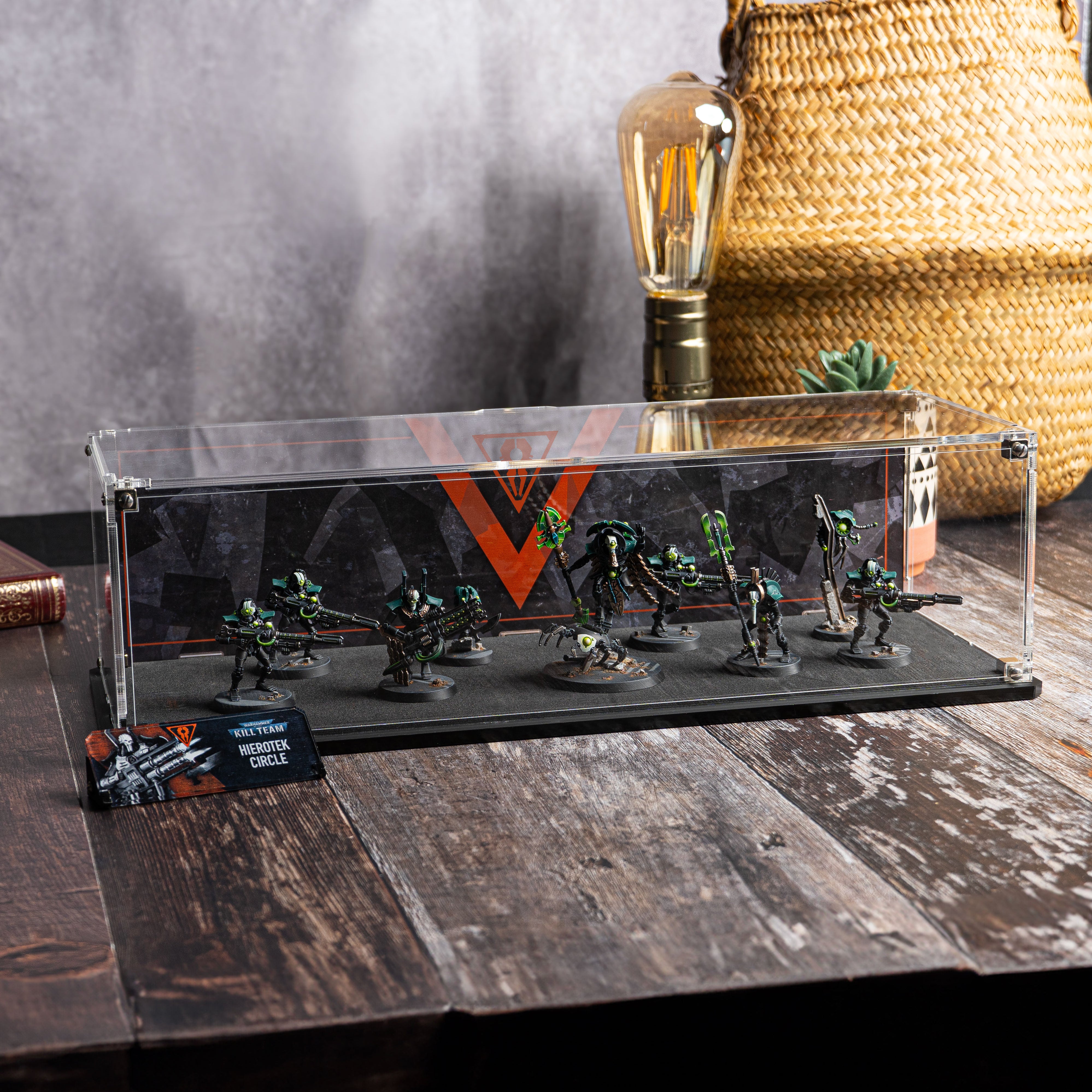 Display Case for Warhammer 40,000 Kill Team Hierotek Circle — Wicked Brick