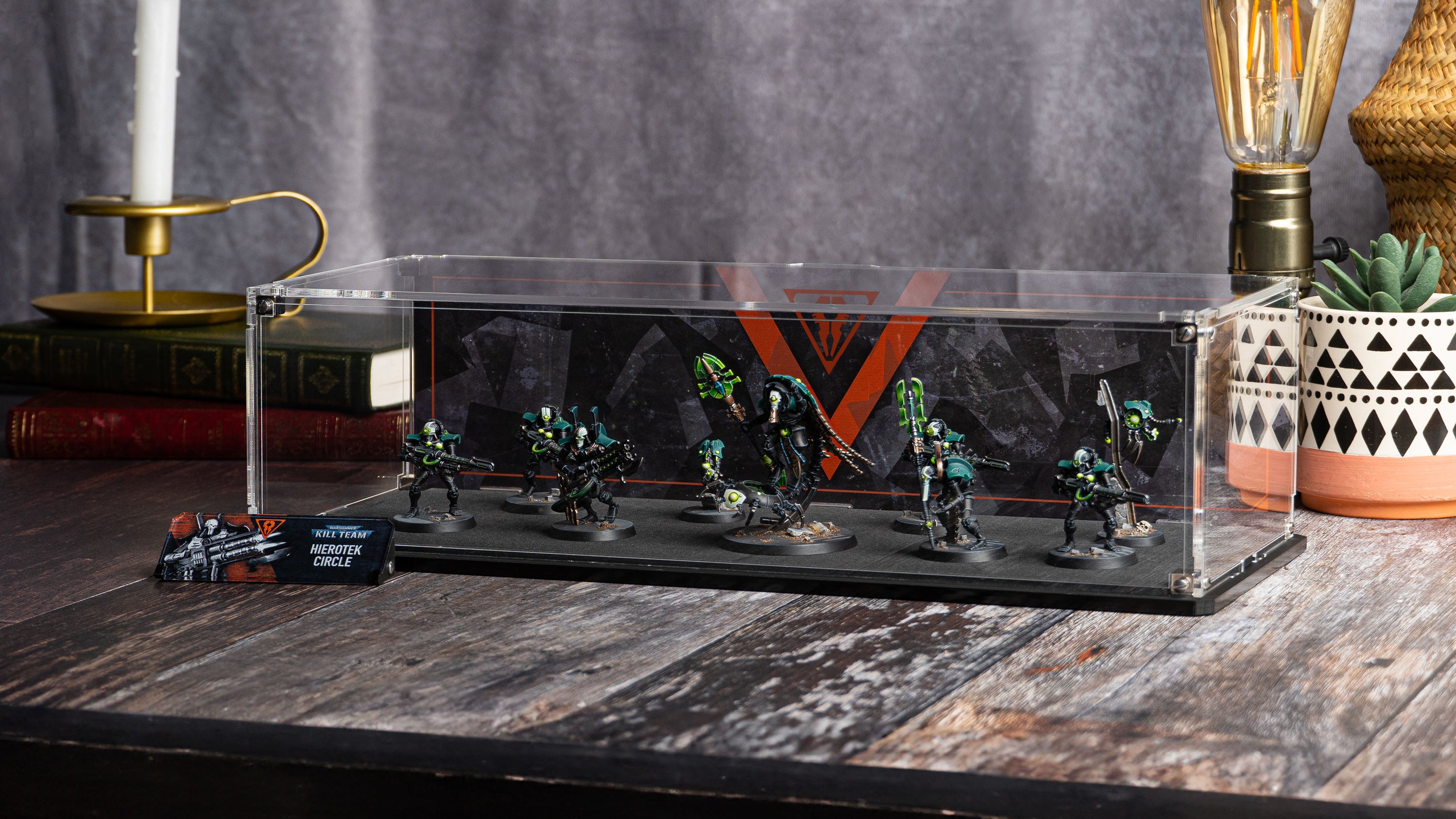 Display Case for Warhammer 40,000 Kill Team Hierotek Circle — Wicked Brick